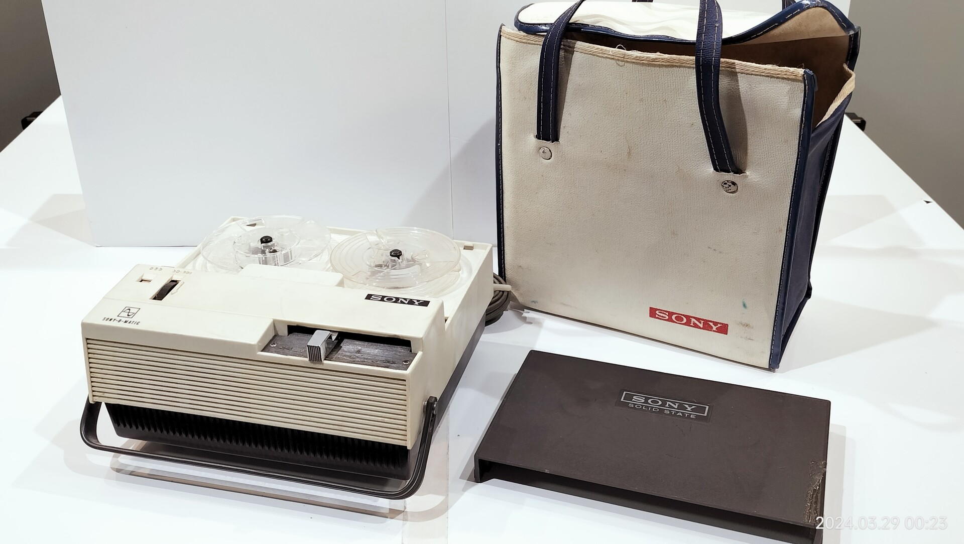 1965/昭和40/SONY/TC-123/TAPECORDER/SONY-O-MATIC/3 inch reel/ソニー/ソニオマチック3 ...