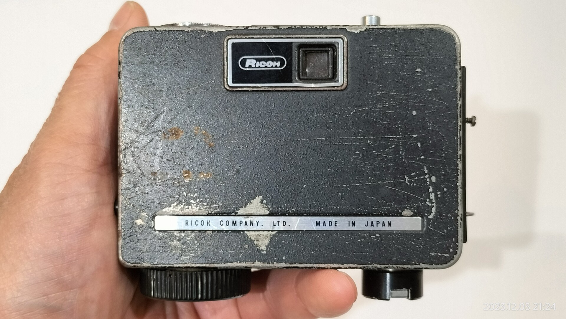 1966/昭和41/RICOH/RICOH AUTO HALF E/リコーオートハーフE/F2.8 25mm/前面アルマイト/ハーフサイズ ...