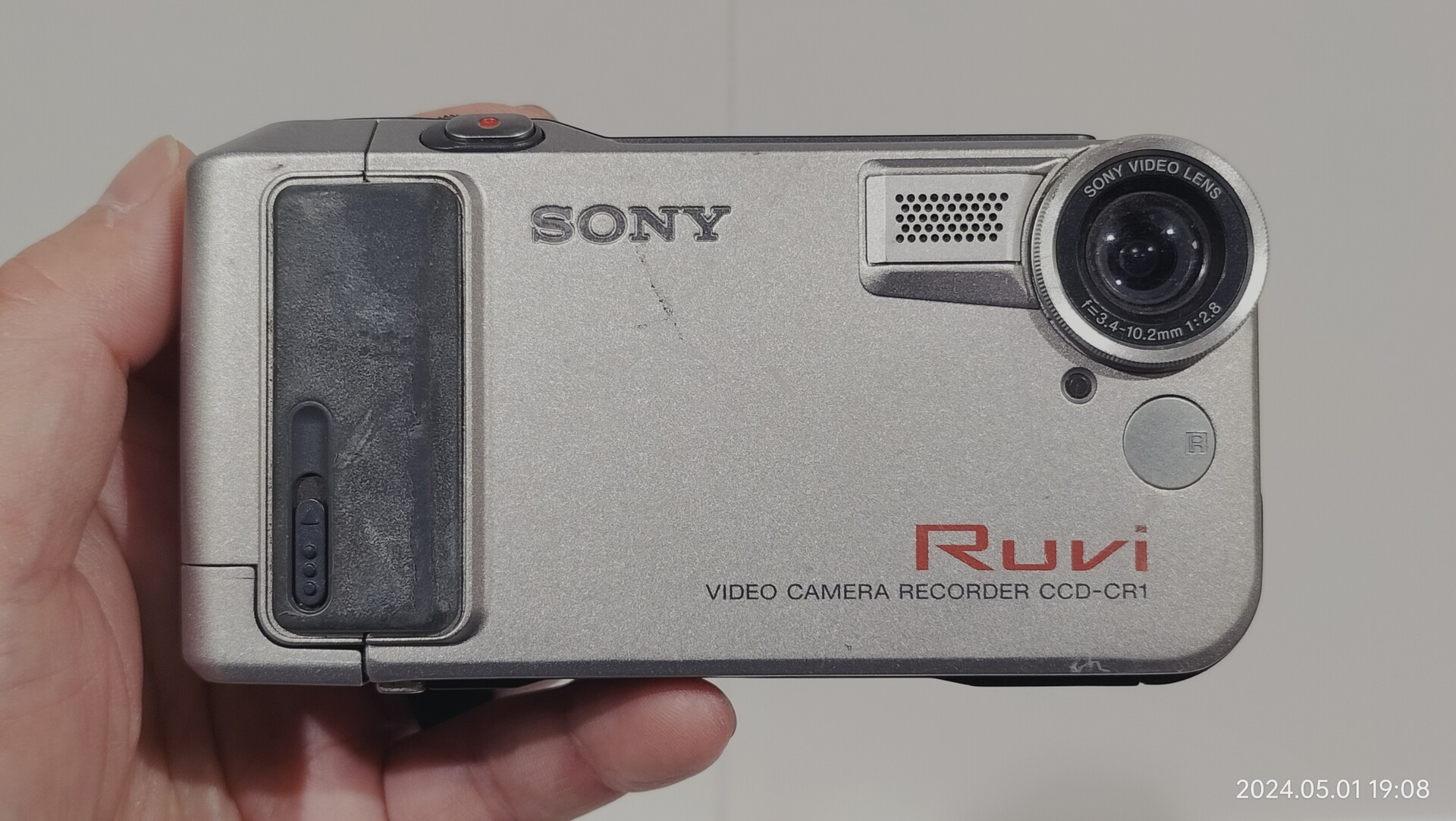 1998/平成10/SONY/RUVI/CCD-CR1/VIDEO STILL CAMERA/ビデオなカメラ/41万画素/光学3倍ズーム/静止 ...