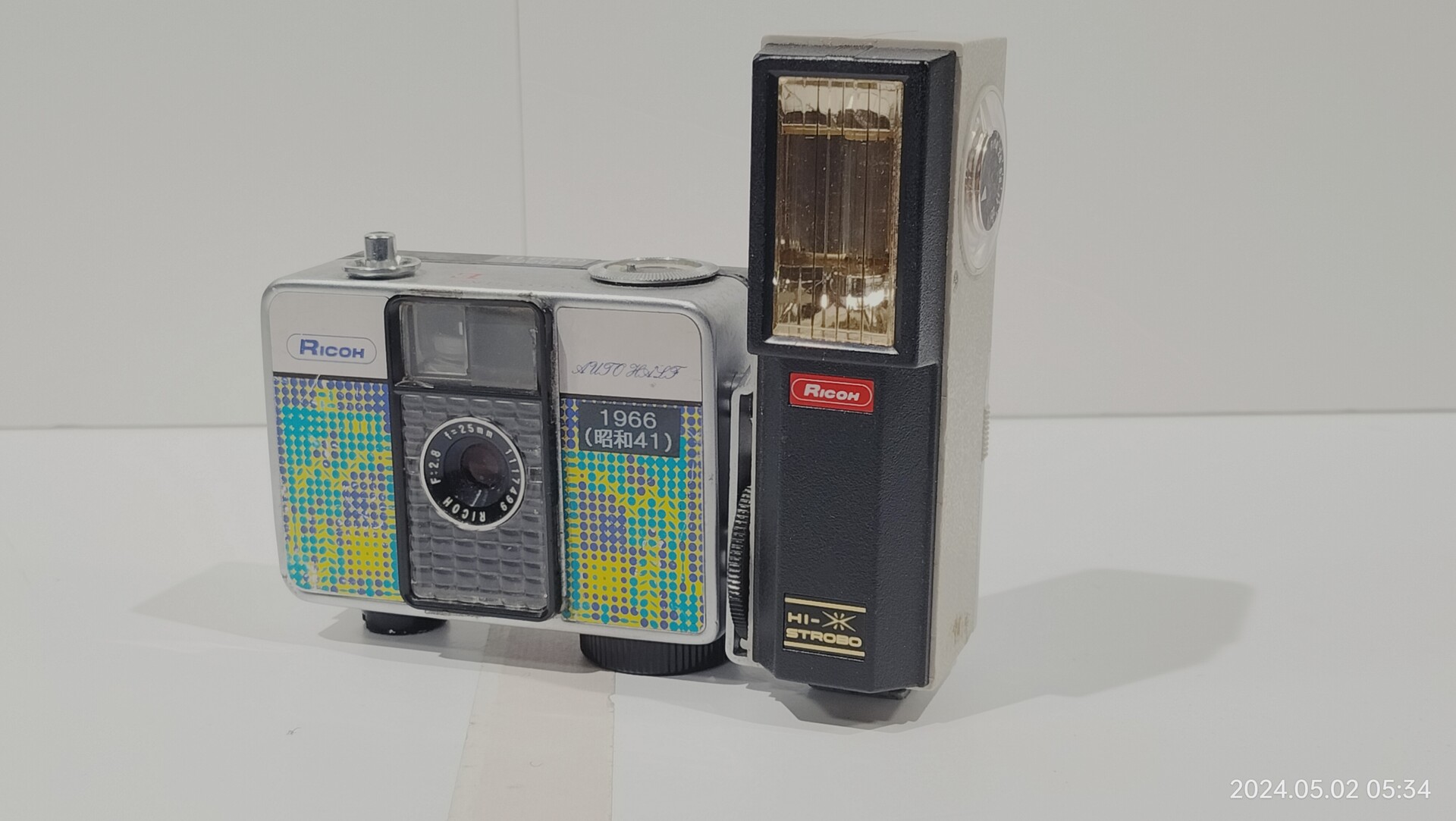 1966/昭和41/RICOH/HI-STROBO/リコー/オートハーフ用フラッシュ/ : Extinct Media Museum | 絶滅 ...