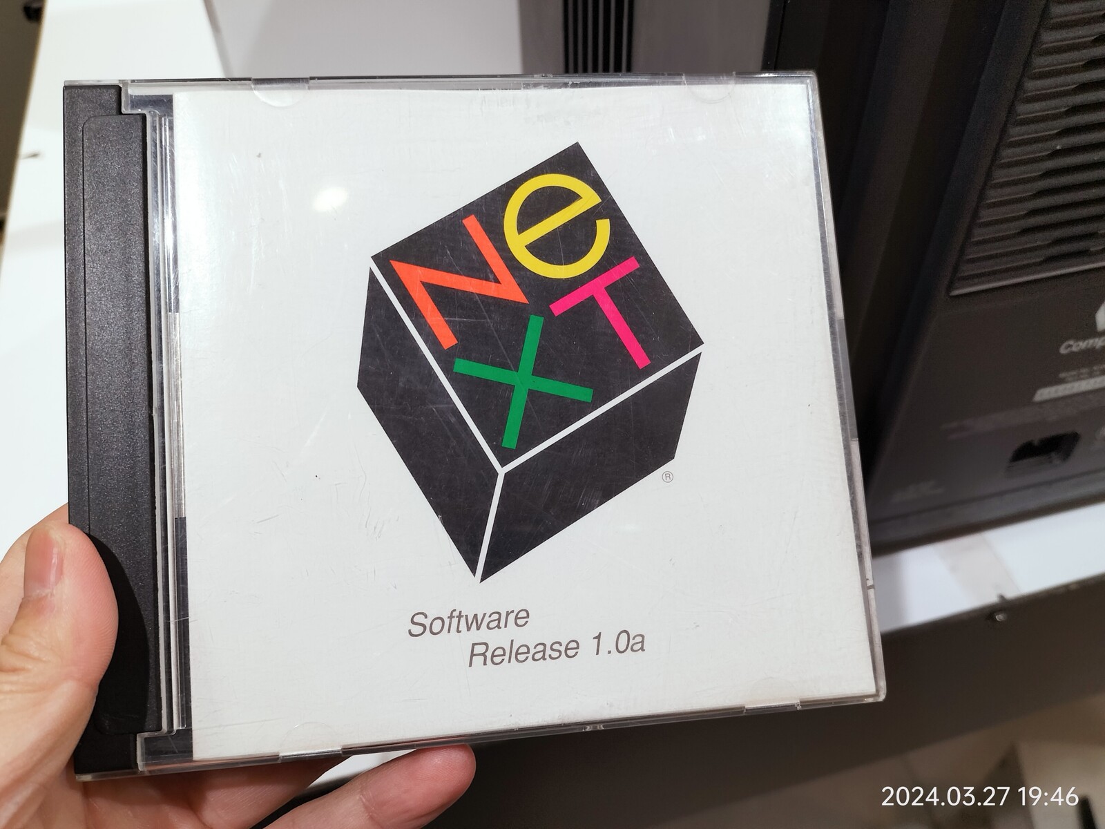 1989/平成1/NEXT/NeXTcube/NEXTSTEP/ネクスト/ネクストキューブ/当時6500ドル/ : Extinct Media ...