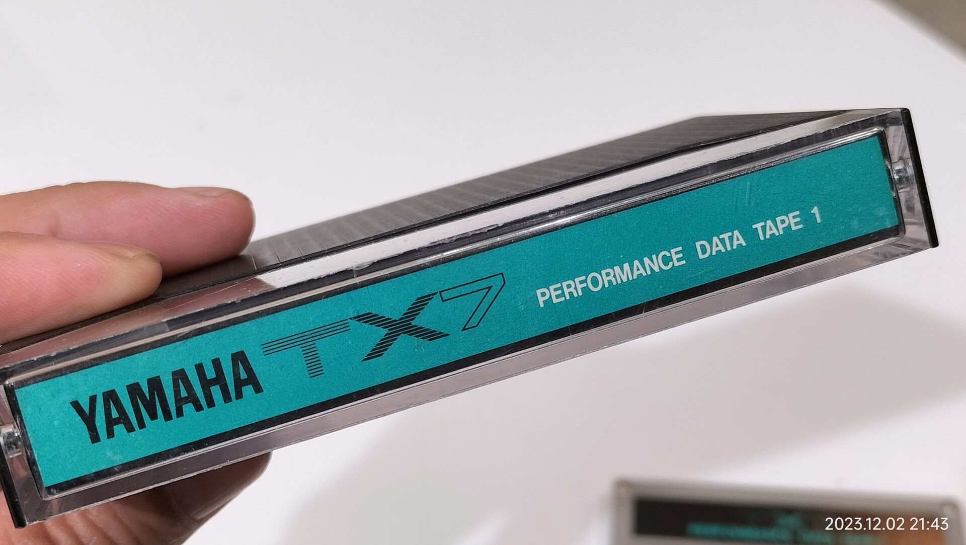1985/昭和60/YAMAHA/TX7/PERFORMANCE DATA TAPE/ヤマハTX7用パフォーマンスデータテープ ...