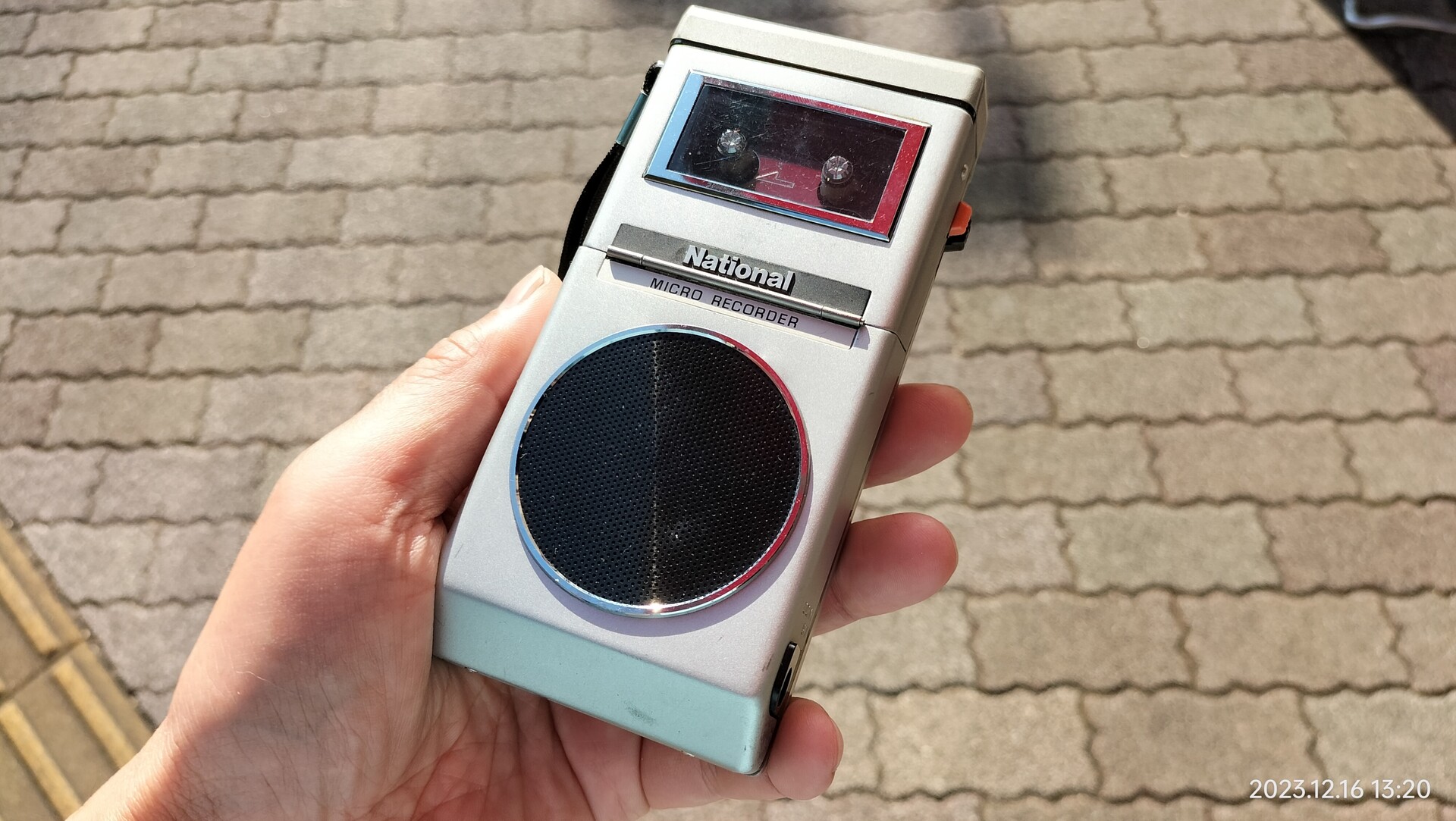 1975/昭和50/National/Panasonic/RQ-160/MICRO RECORDER/マイクロカセットレコーダー ...