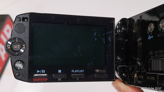 2009/平成21/Canon/iVIS HF S11/859万画素/光学10倍/DIGIC DV Ⅲ/ : Extinct Media Museum | 絶滅メディア博物館