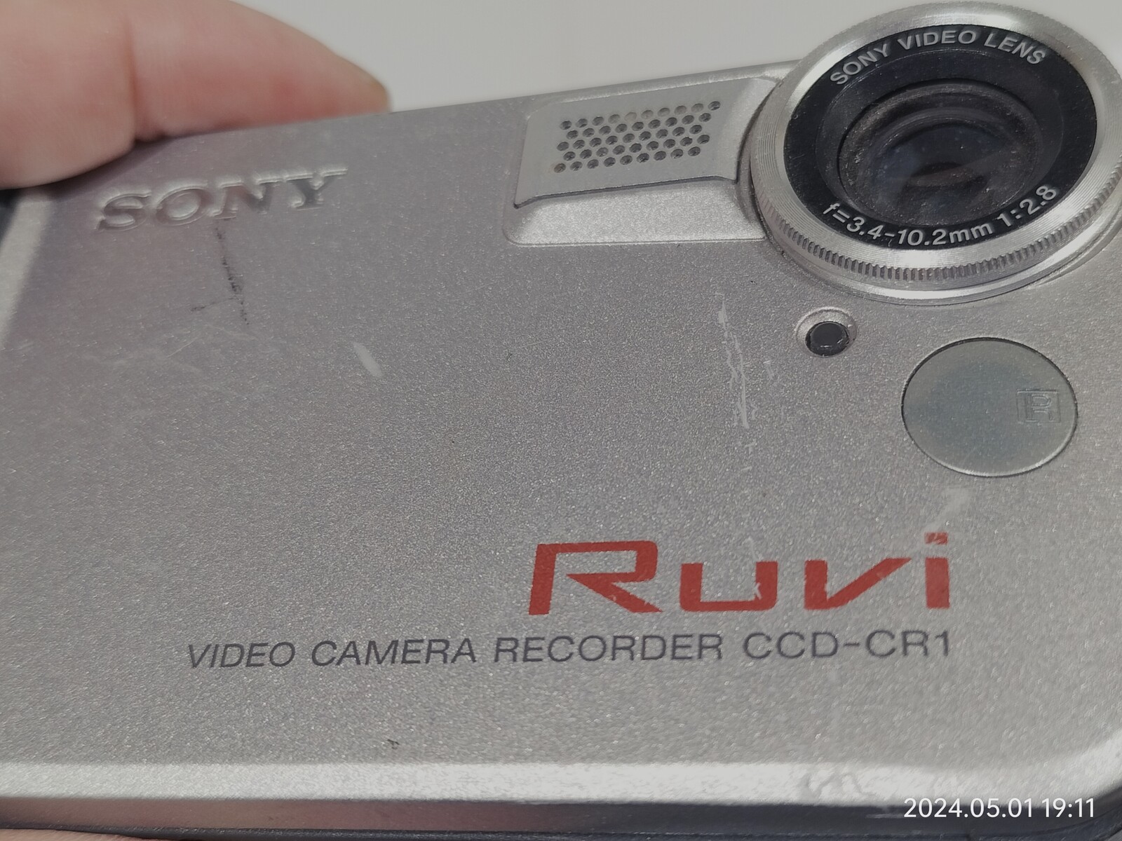 1998/平成10/SONY/RUVI/CCD-CR1/VIDEO STILL CAMERA/ビデオなカメラ/41万画素/光学3倍ズーム/静止 ...