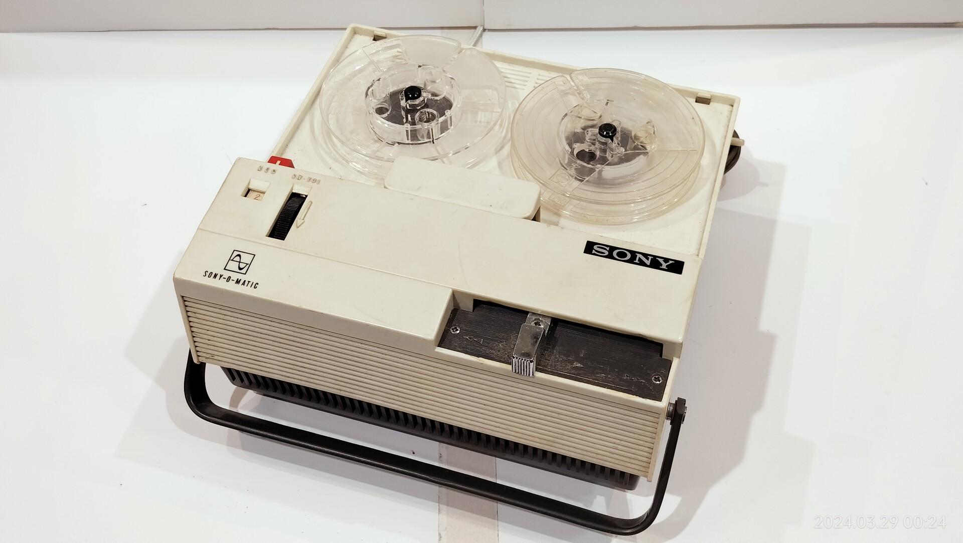 1965/昭和40/SONY/TC-123/TAPECORDER/SONY-O-MATIC/3 inch reel/ソニー/ソニオマチック3 ...
