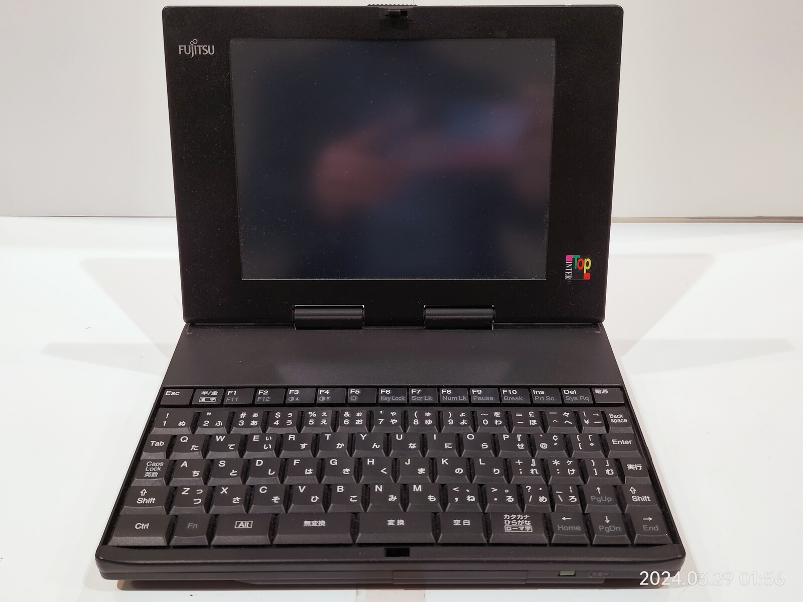 1997/平成9/FUJITSU/INTERTop/DOS-V/750g/A5サイズ/7.2インチカラーDSTN液晶/640_480/256色 ...