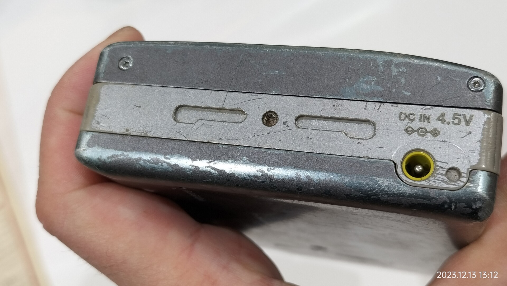 1995/平成7/SONY/MZ-R3/PORTABLE MINIDISK RECODER/ポータブルミニディスクレコーダー/グレー ...