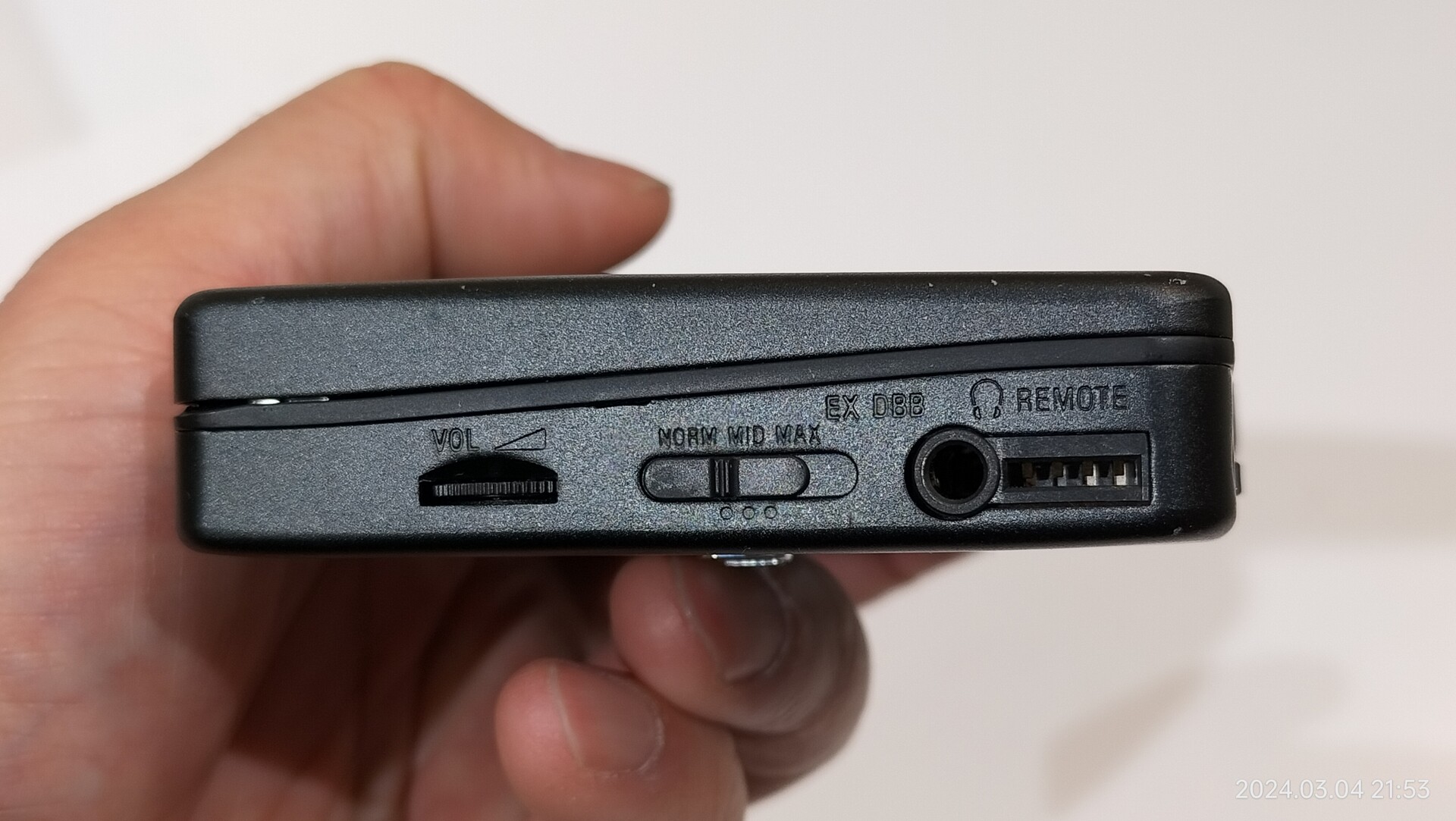 1994/平成6/SONY/WM-EX511/AVLS/DOLBY-NR/WALKMAN/ウォークマン/ : Extinct Media ...