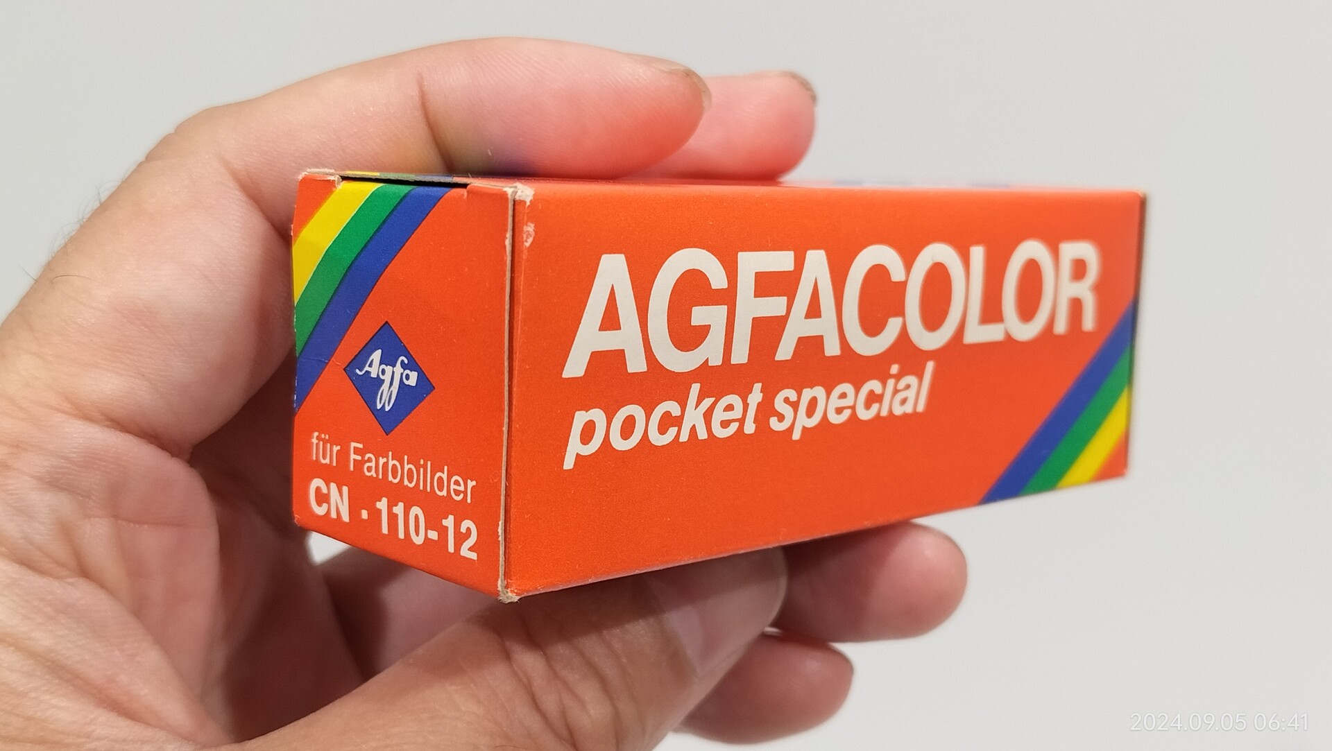 1976/昭和51/AGFA/AGFACOLOR/pocket special/CN・110-12/20 DIN/ASA 80/110フィルム ...