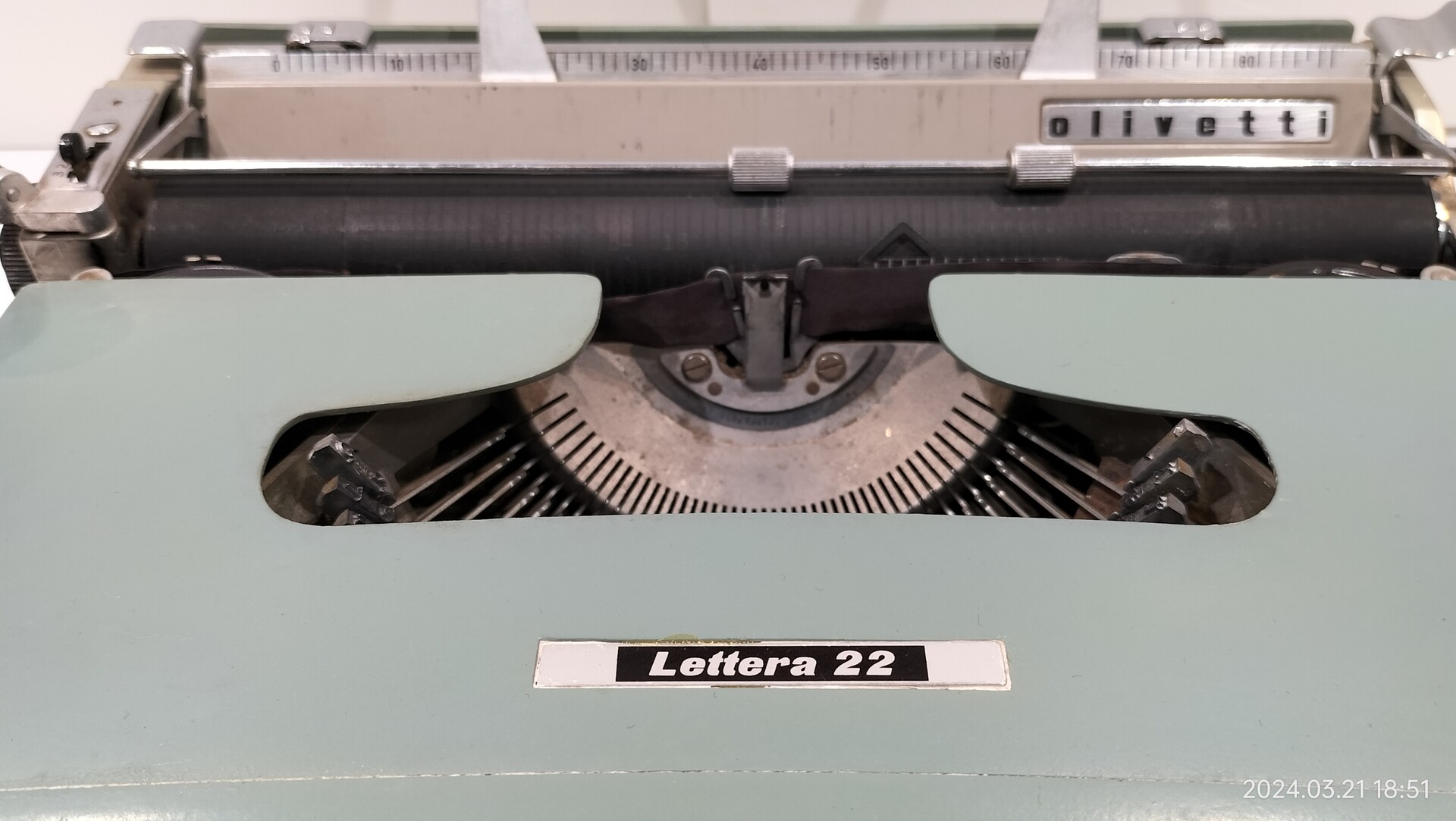 1949/昭和24/Olivetti/Lettera 22/Marcello Nizzoli/オリベッティ/マルチェロ・ニッツォーリデザイン ...