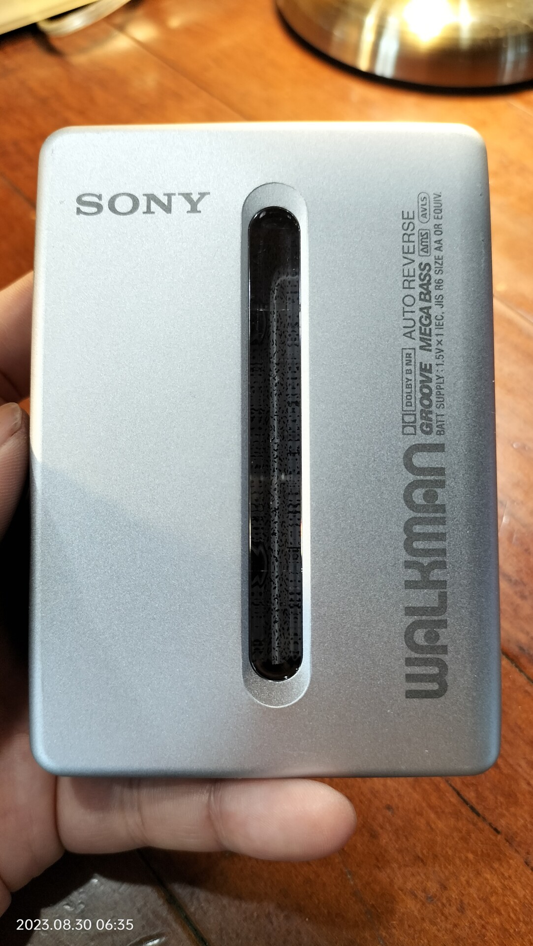 1999/平成11/SONY/WM-EX600/ウォークマン/GROOVE/ドルビーB NR/シルバー/ : Extinct Media ...