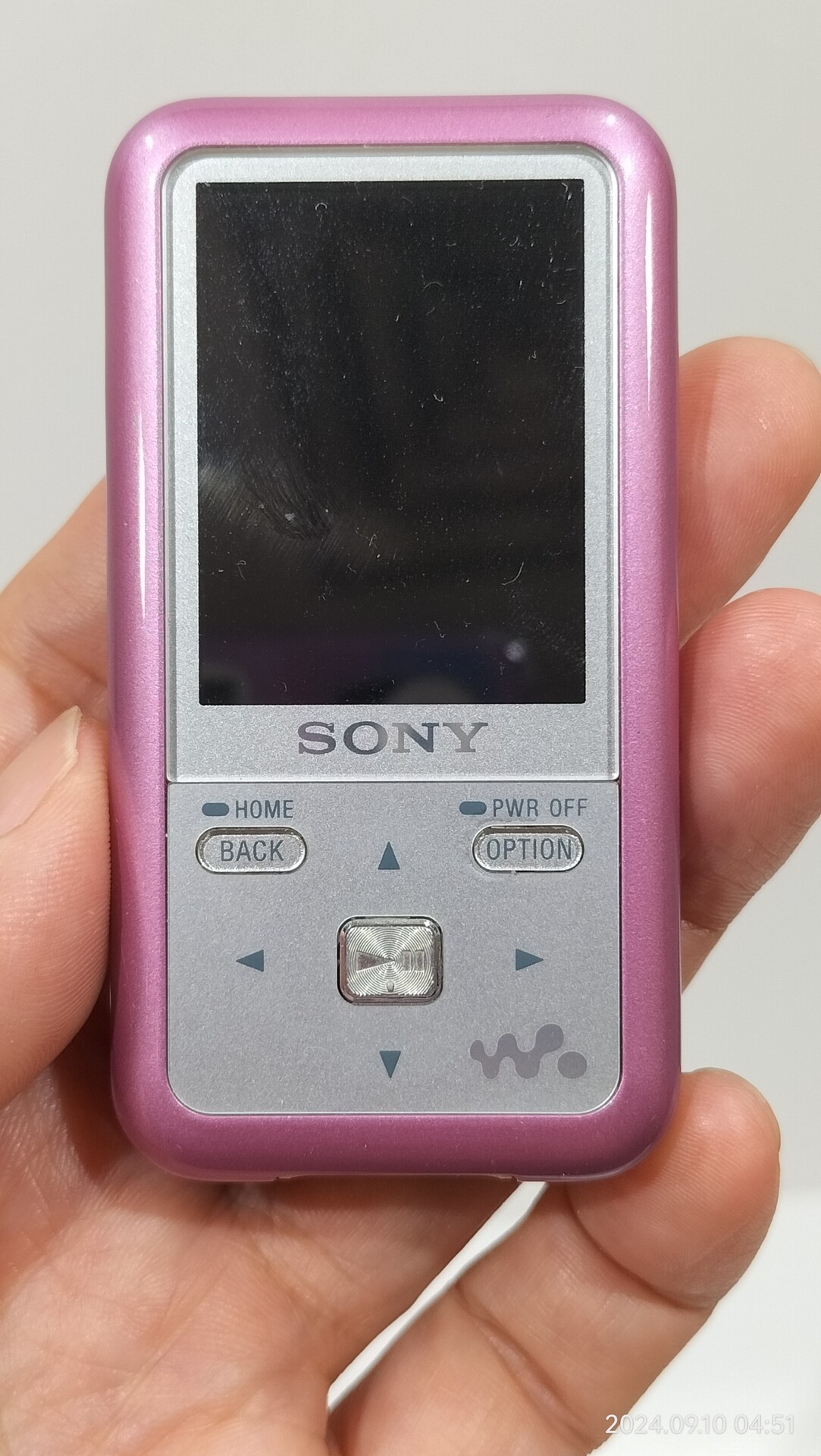 2007/平成19/SONY/WALKMAN/NW-S615F/ソニー/ウォークマンSシリーズ/ノイズキャンセリング機能/クリアオーディオテクノロジー/ピンク/ : Extinct Media ...