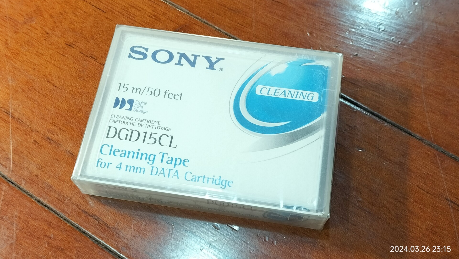 2003/平成15/SONY/DGD15CL/DDS/DAT72/クリーニングテープ/60回まで/ : Extinct Media ...