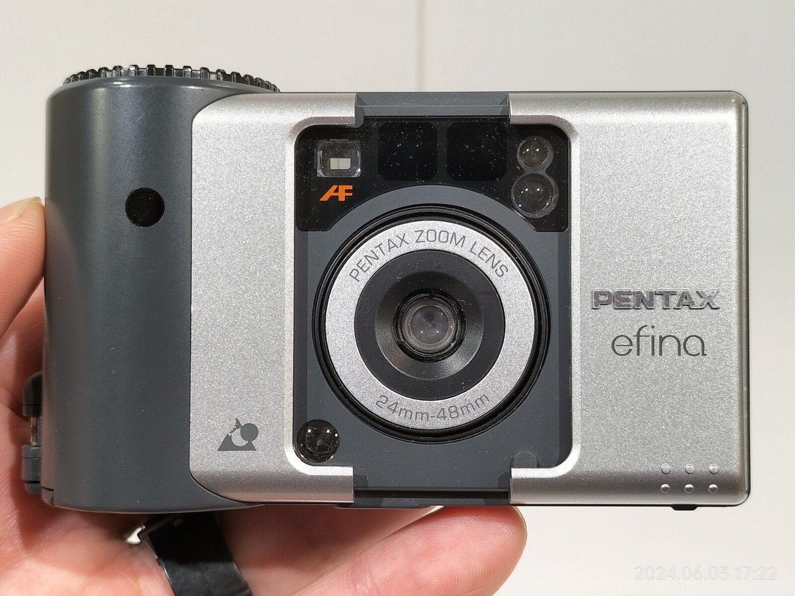 1997/平成9/PENTAX/efina/APS Film Camera/24-48mm/ : Extinct Media Museum Tokyo