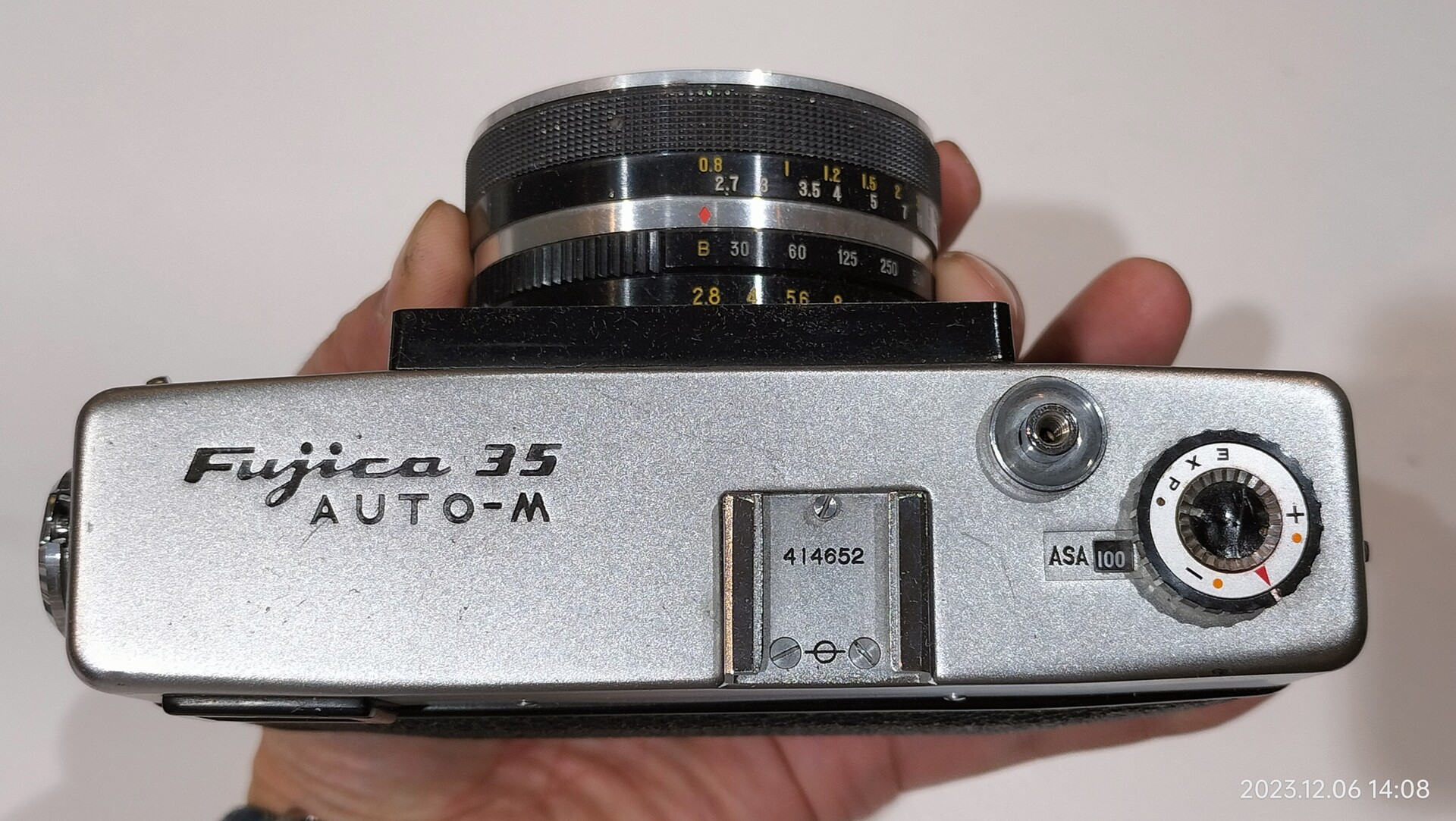 1962/昭和37/FUJICA/Fujica 35 AUTO-M/FUJINON-R 47mm F2.8/Automatic ...