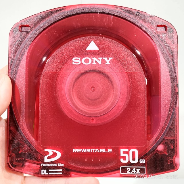 2006/平成18/SONY/XDCAM/PFD50DLA/ProfessionalDisc/50GB/放送局業務用映像ディスク ...