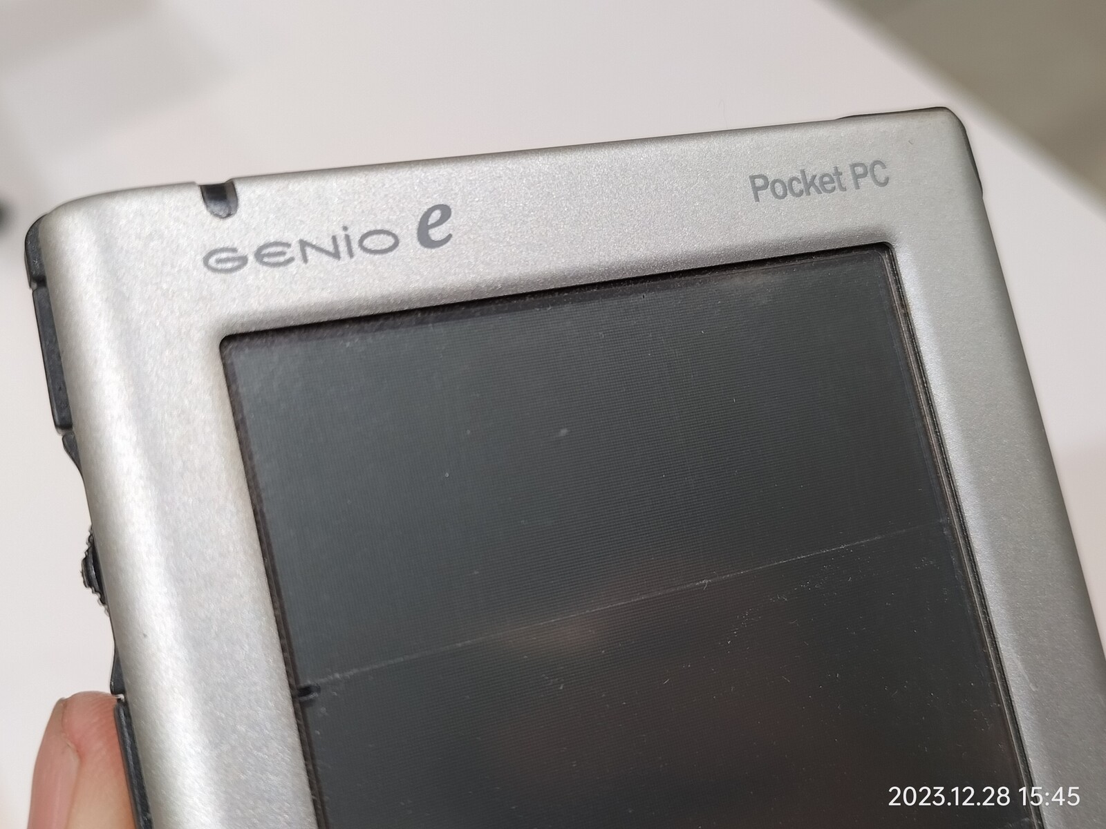 2003/平成15/TOSHIBA/Pocket PC e350/GENIO e/東芝/ジェニオ/ポケットPC/SDカードスロット ...