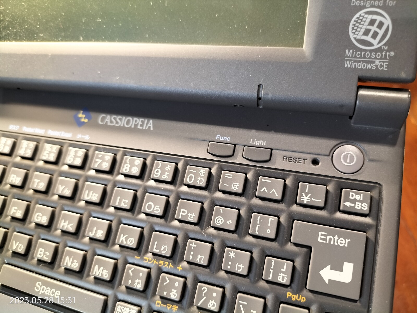 1997/平成9/CASIO/CASSIOPEA/カシオペア/ハンドヘルドPC/世界初のWindows CE搭載機 : Extinct ...