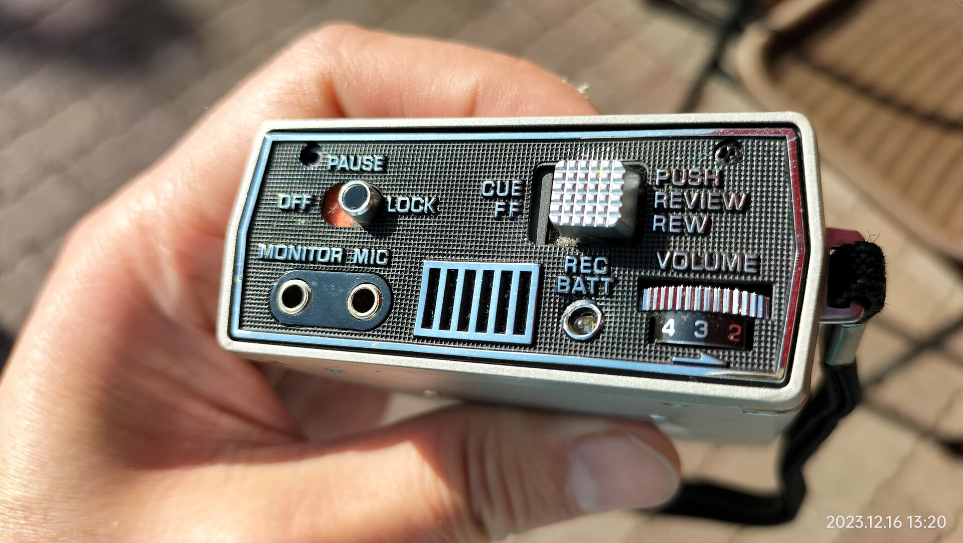 1975/昭和50/National/Panasonic/RQ-160/MICRO RECORDER/マイクロカセットレコーダー ...