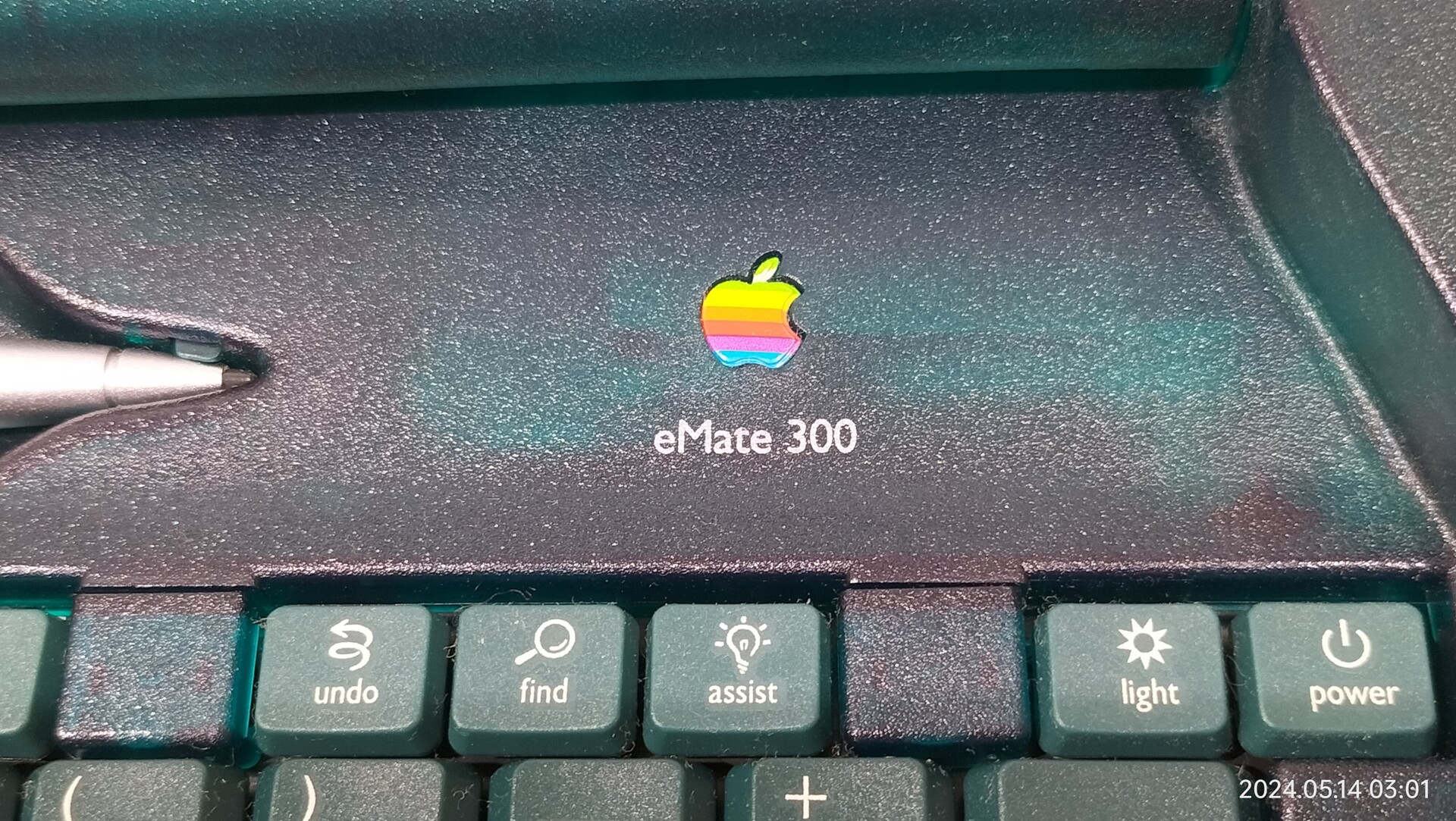 1997/平成9/Apple/eMate 300/Newton/16階調グレースケール液晶/アップル/イーメイト300/ニュートン/教育現場用 ...