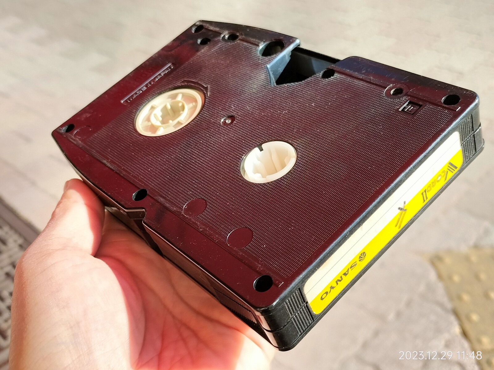 1974/昭和49/SANYO/V CORDⅡ/SANYO VIDEO CASEEETTE/V-cord方式/Vコード方式/V-60 ...