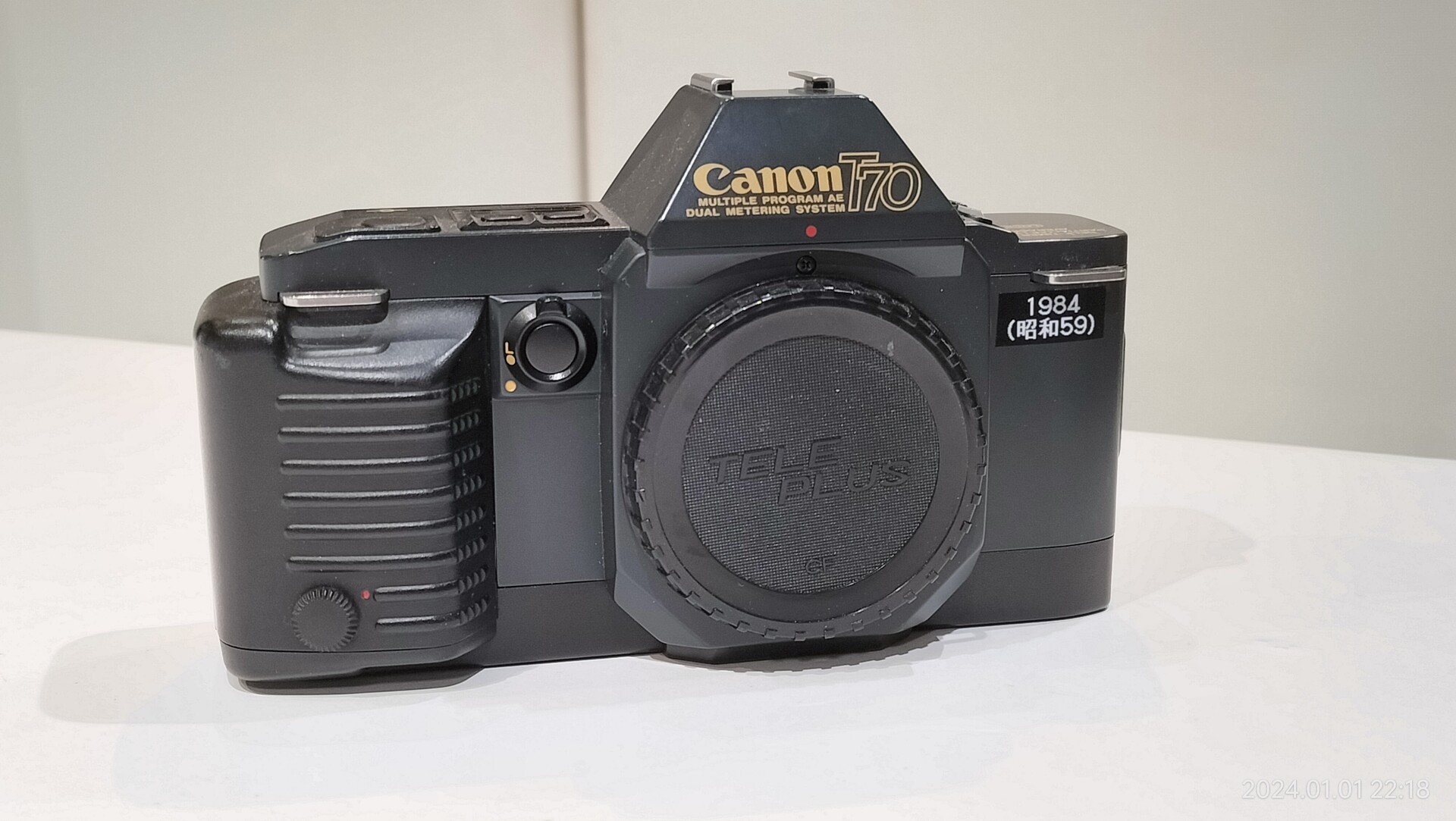 1984/昭和59/Canon/T70/キヤノン/Tシリーズ第二弾/大型LCDパネル/グッドデザイン賞/ヨーロピアン・カメラ・オブ・ザ・イヤー ...