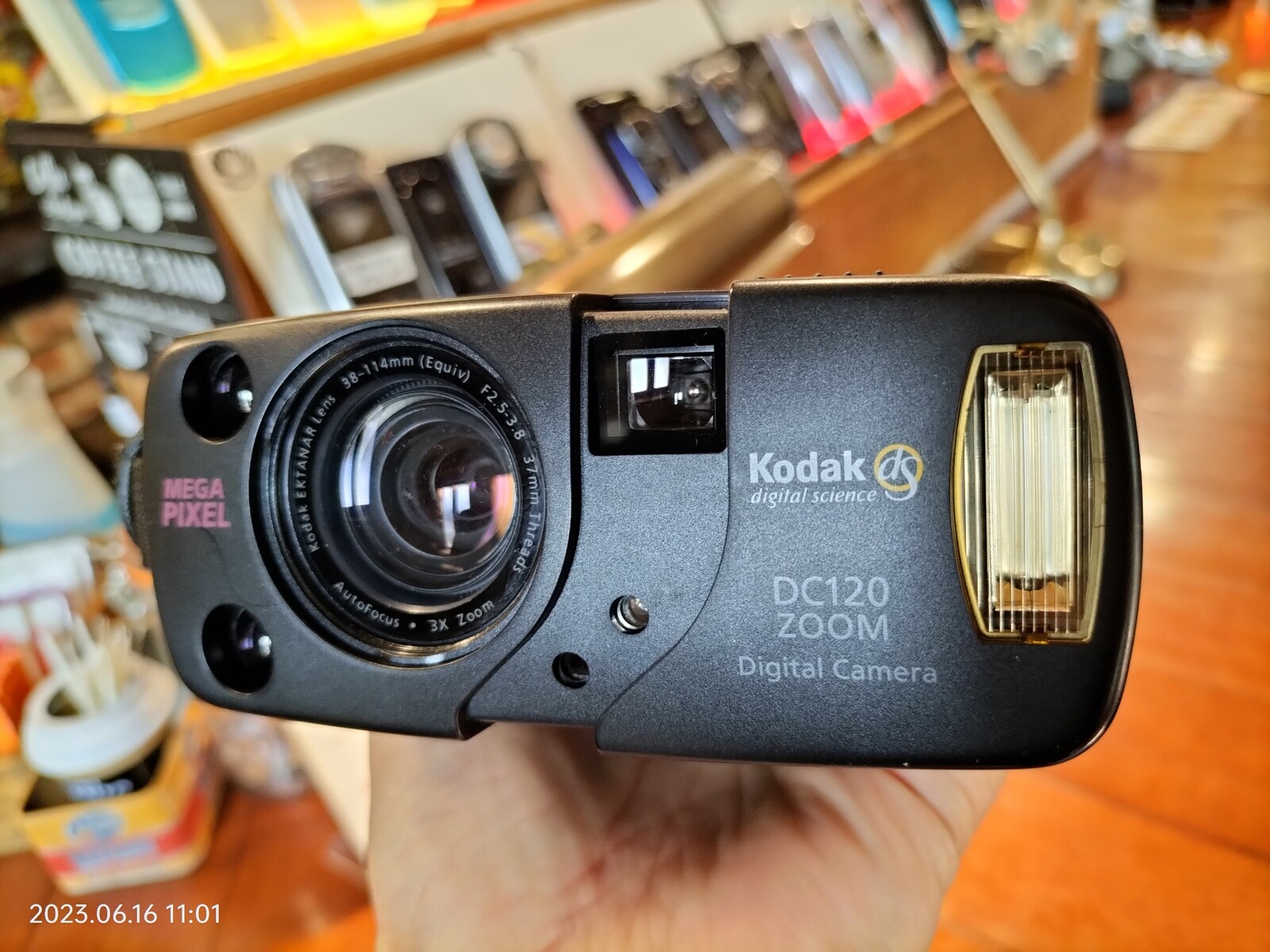 1997/平成9/Kodak/DC120 ZOOM/動態保存機/コンパクトフラッシュ : Extinct Media Museum | 絶滅 ...