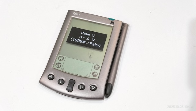 1999/平成11/Palm Computing/Palm V/Palm OS 3.1/16色グレースケール/リチウムイオンバッテリ ...