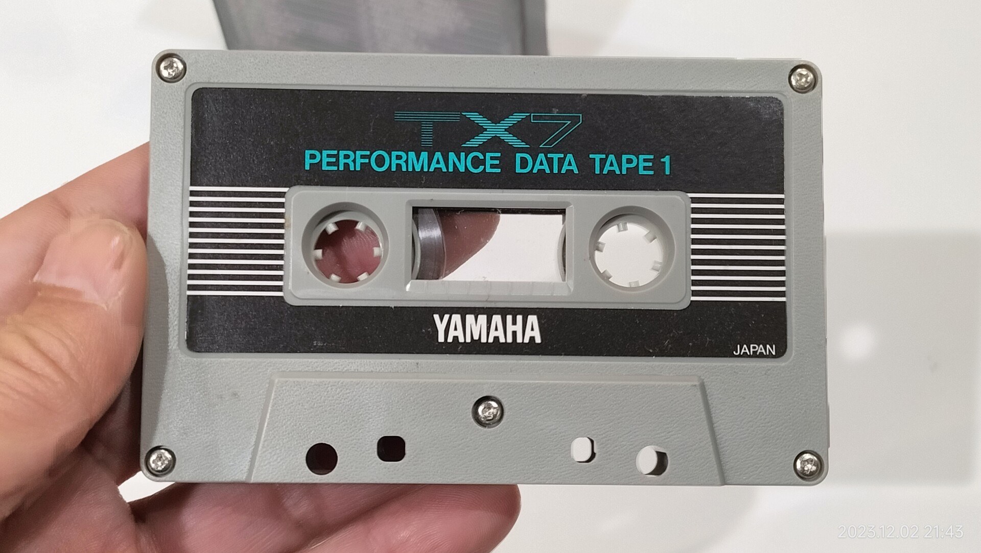 1985/昭和60/YAMAHA/TX7/PERFORMANCE DATA TAPE/ヤマハTX7用パフォーマンスデータテープ ...