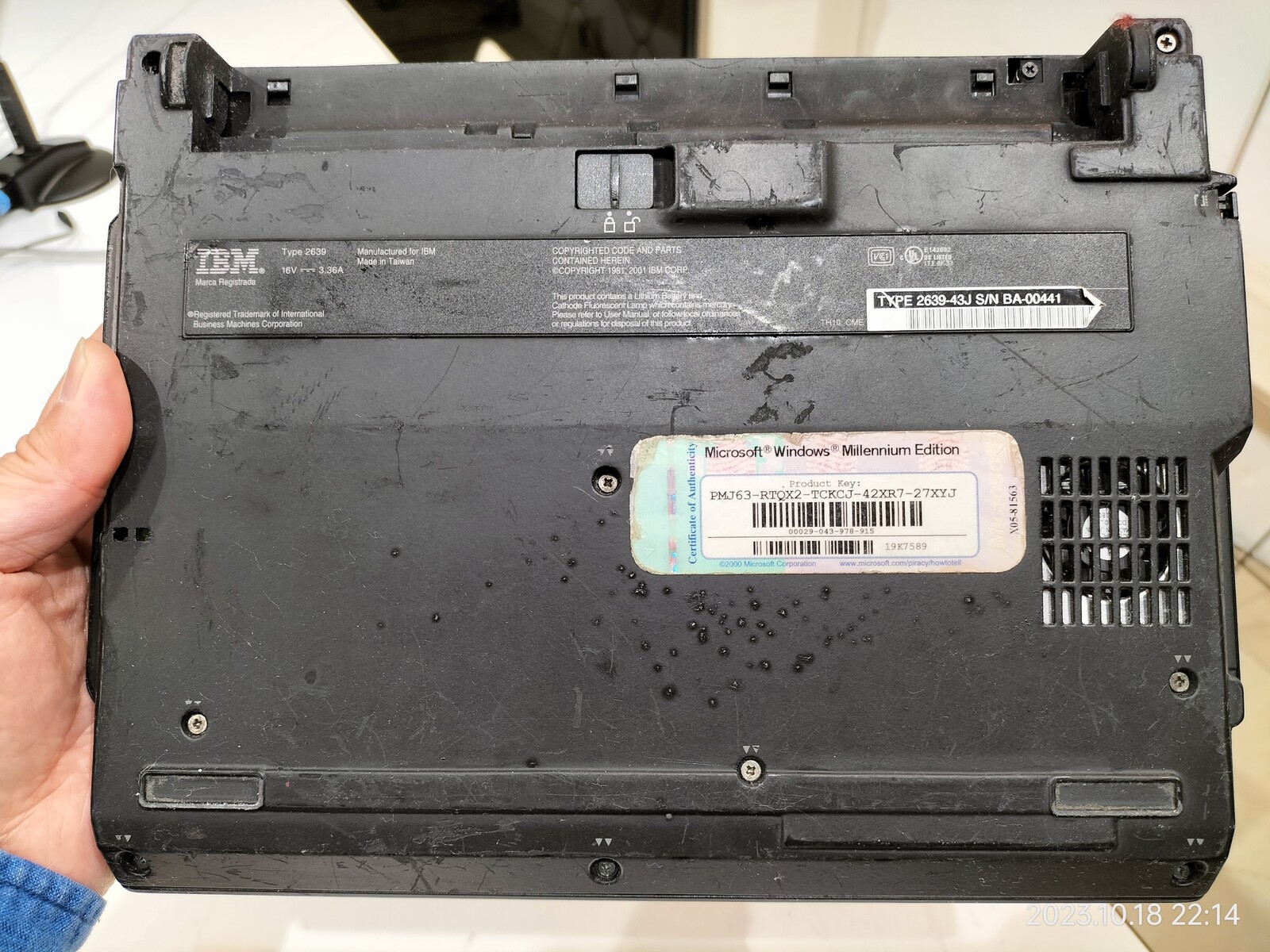 2001/平成13/IBM/ThinkPad s30/PentiumⅢ600M/10.4型液晶/B5サイズ/リアルモバイル/サブノート ...