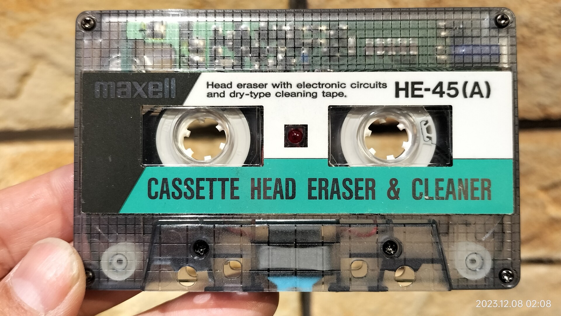 1980?/ma1980?/maxell/HE-45(A)/CASSETTE HEAD ERASER & CLEANER/マクセル/カセット ...