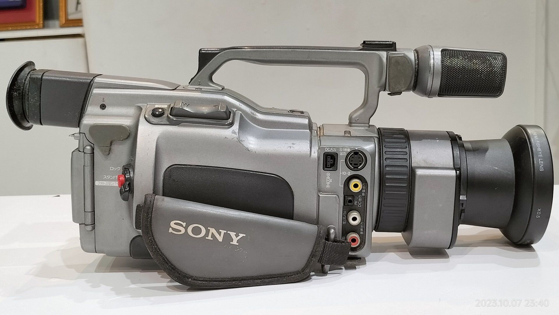 1995/平成7/SONY/DCR-VX1000/DVカメラ一号機/デジタルハンディカム/3CCD/ : Extinct Media ...