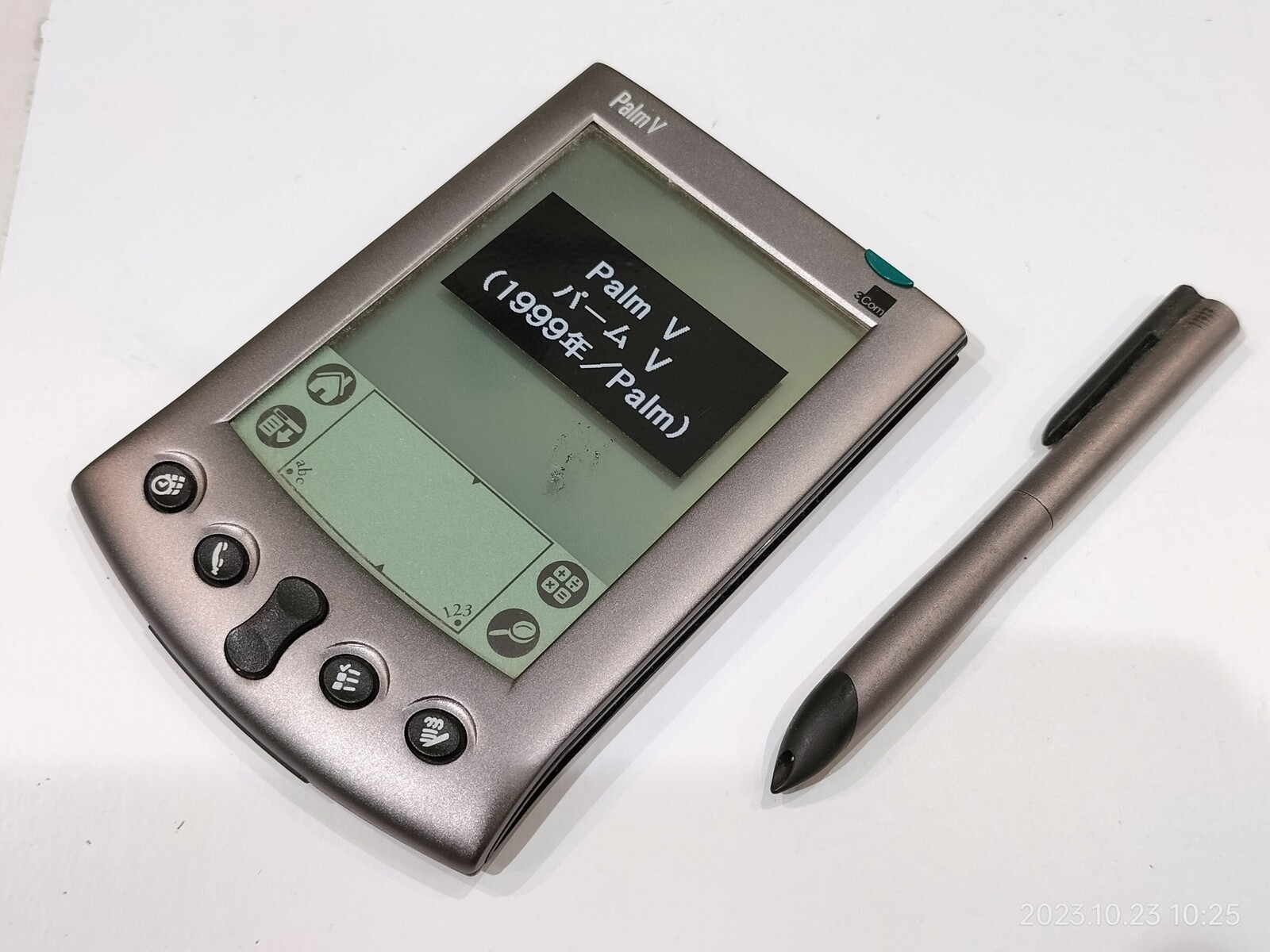 1999/平成11/Palm Computing/Palm V/Palm OS 3.1/16色グレースケール/リチウムイオンバッテリ ...