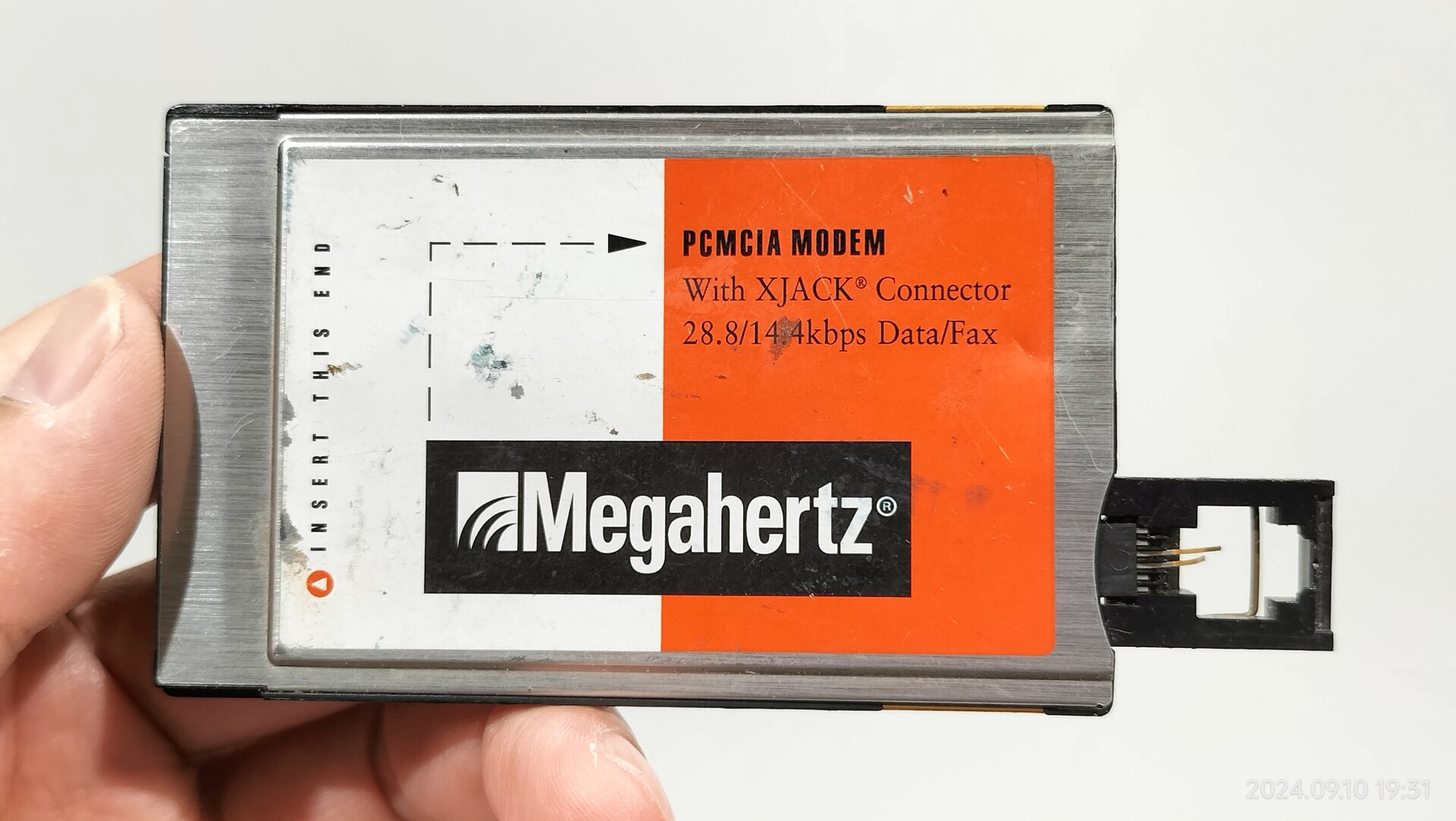 推定1996/平成8/Megahertz/MODEL XJ2288/With XJACK Connector/28.8/14.4kbos ...