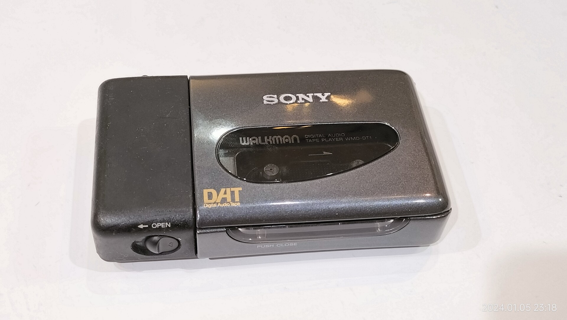 1993/平成5/SONY/WMD-DT1/DAT/WALKMAN/ソニー/再生専用DATウォークマン/エヴァンゲリオン登場モデル元ネタ ...