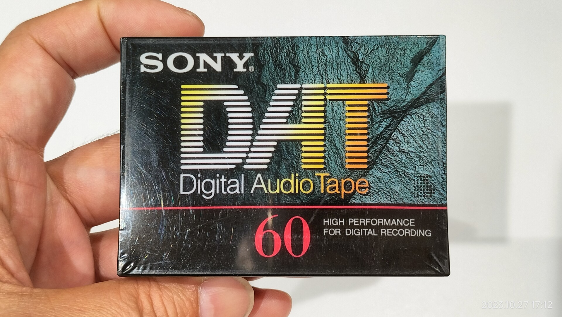 推定1991年頃/SONY/DT-60RA/Digital Audio Tape/DAT/60分 : Extinct Media Museum ...