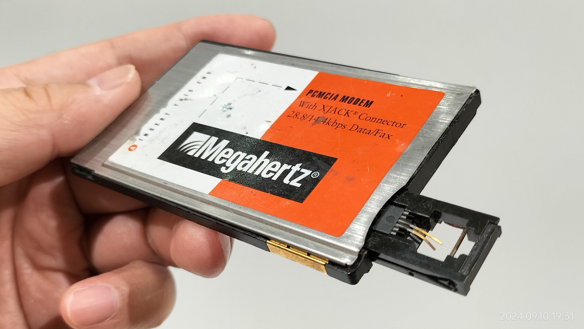 推定1996/平成8/Megahertz/MODEL XJ2288/With XJACK Connector/28.8/14.4kbos ...