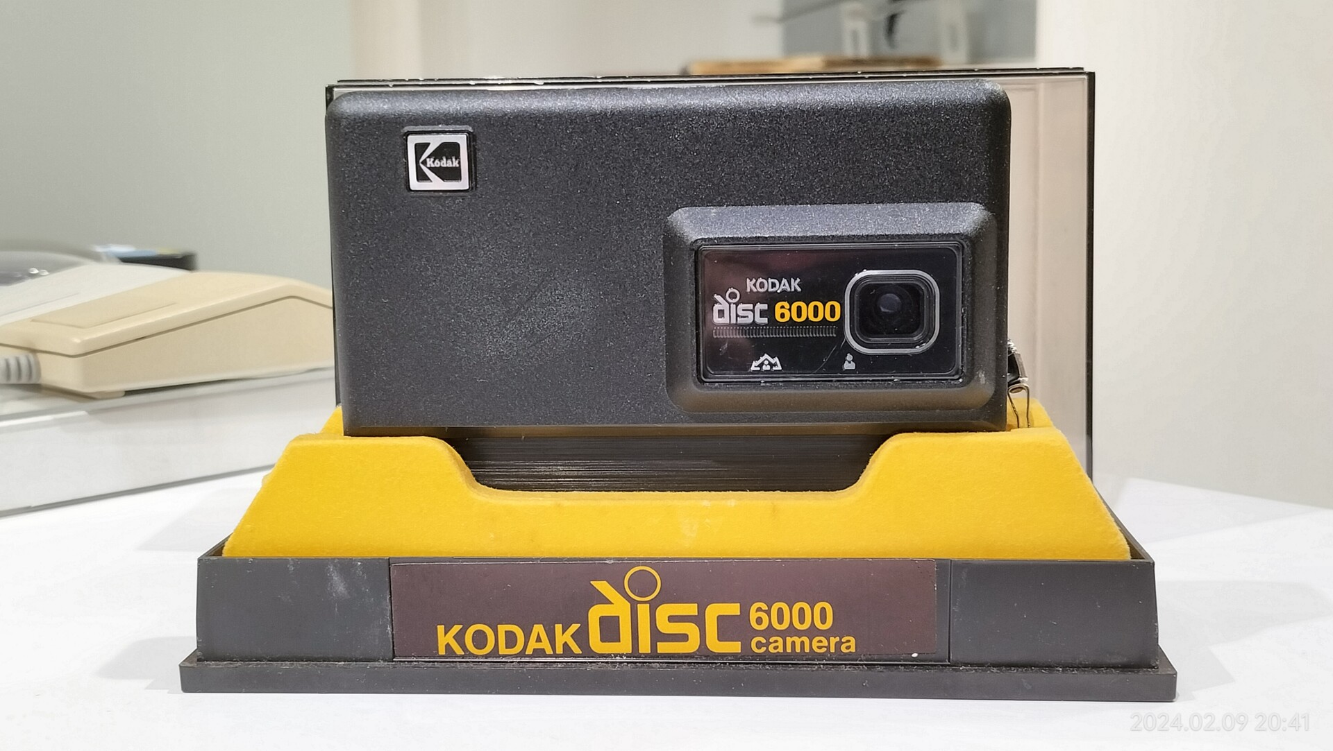 1985/昭和60/KODAK/KODAK DISC 6000/ディスクフィルムカメラ/1998年フィルム製造中止/ : Extinct ...