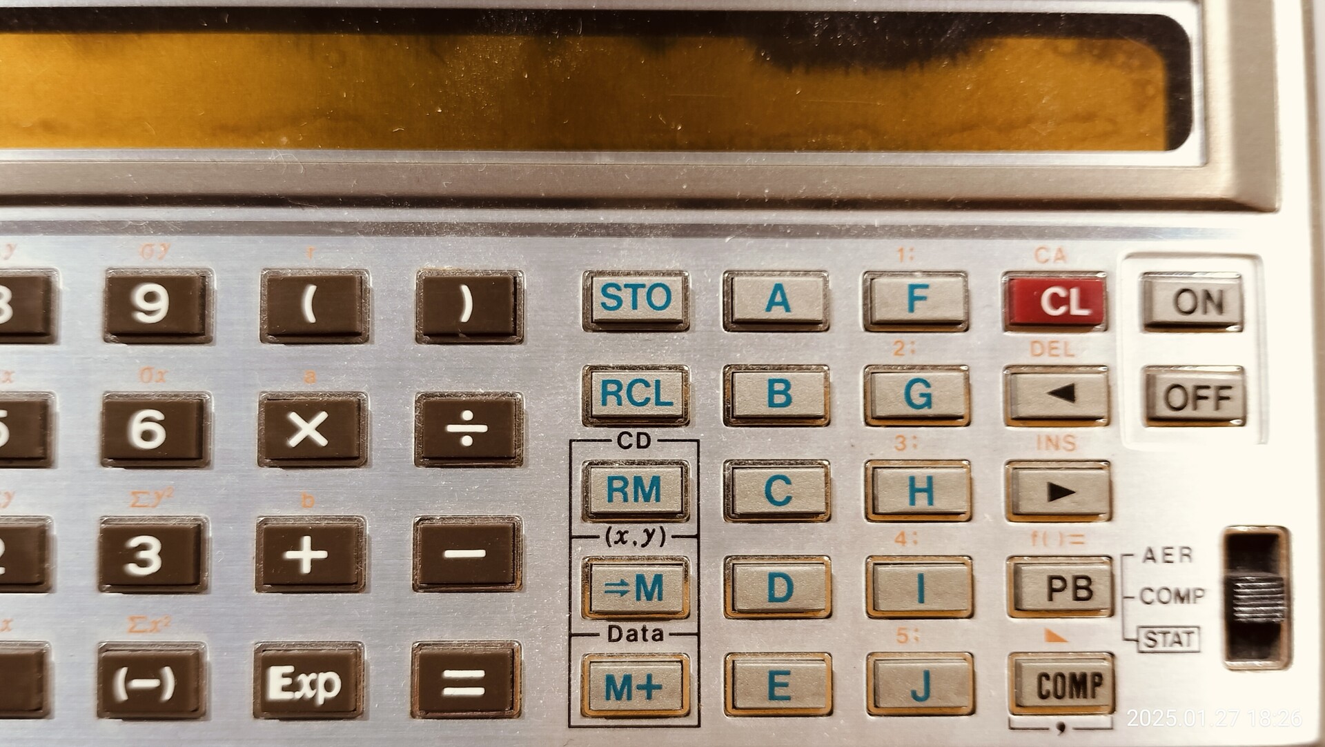 1979/昭和54/SHARP/EL-5100/関数電卓/ピタゴラス/ : Extinct Media Museum | 絶滅メディア博物館