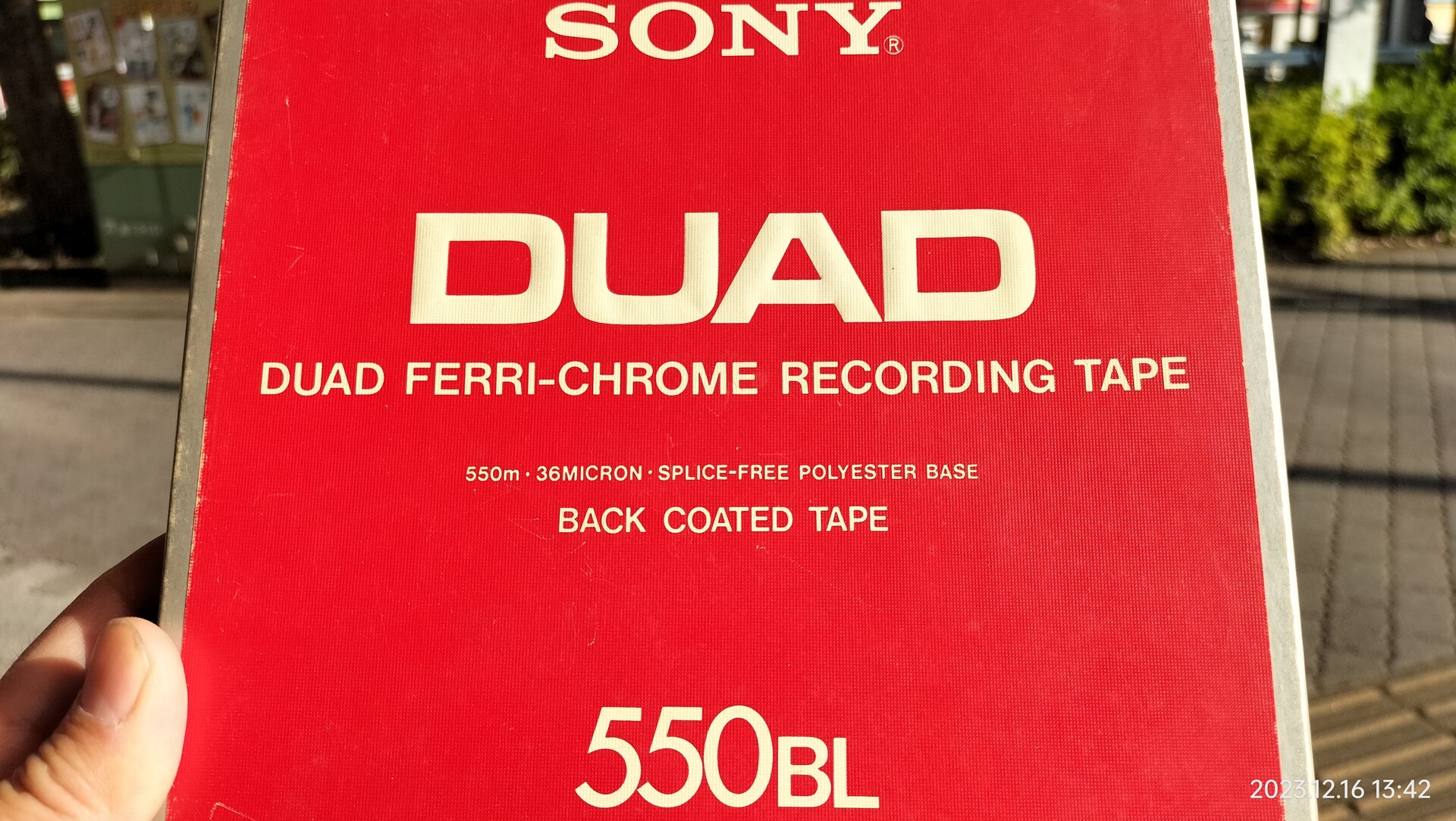 1974/昭和49/SONY/DUAD/6mmTape/DUAD FERRI-CHROME RECORDING TAPE/ソニー＜デュアド ...