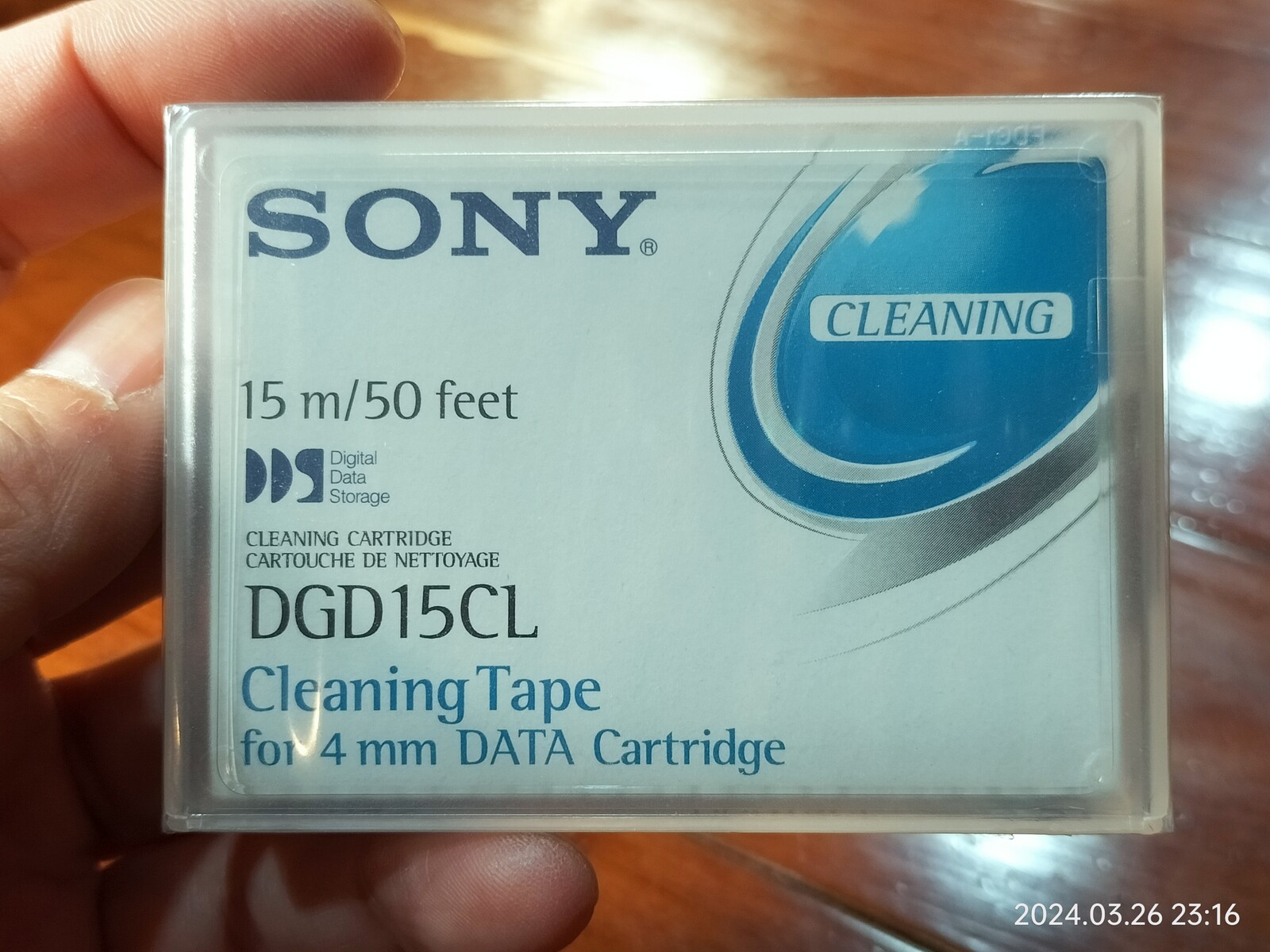 2003/平成15/SONY/DGD15CL/DDS/DAT72/クリーニングテープ/60回まで/ : Extinct Media ...
