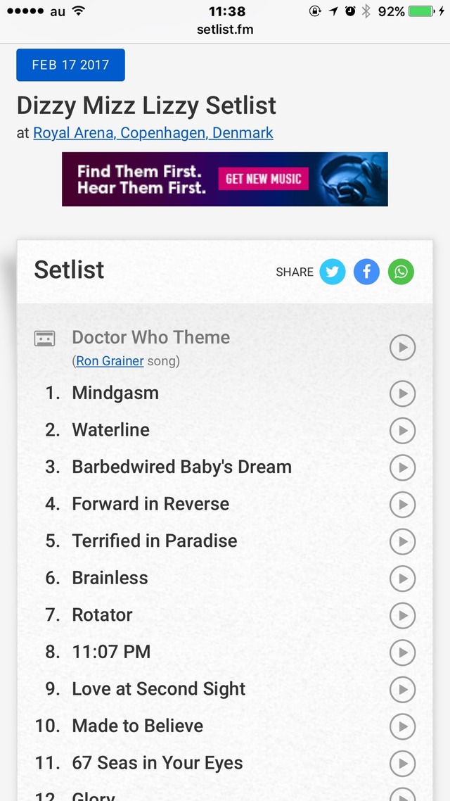 280万以上のセットリストが登録されてるsetlist.fmがすごい！ : himag