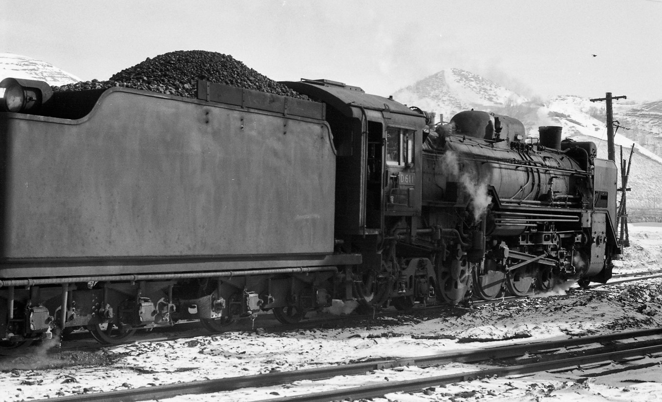 D61形蒸気機関車 全車両 留萠本線+羽幌線 1971.3 : 火の鳥草 発掘記