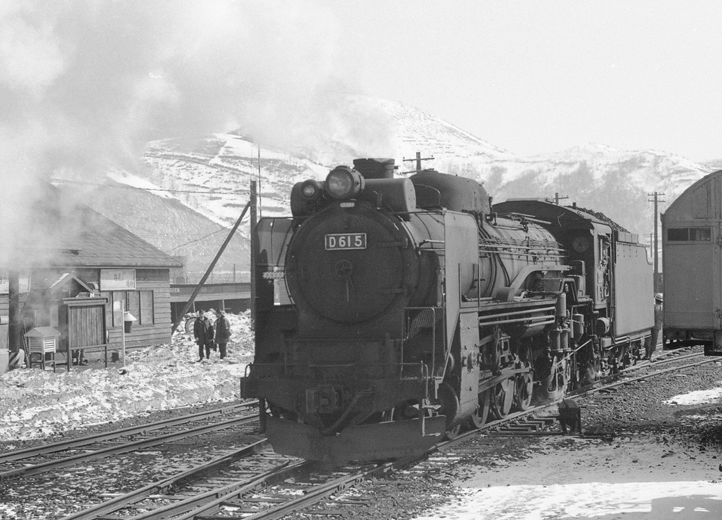 D61形蒸気機関車 全車両 留萠本線+羽幌線 1971.3 : 火の鳥草 発掘記
