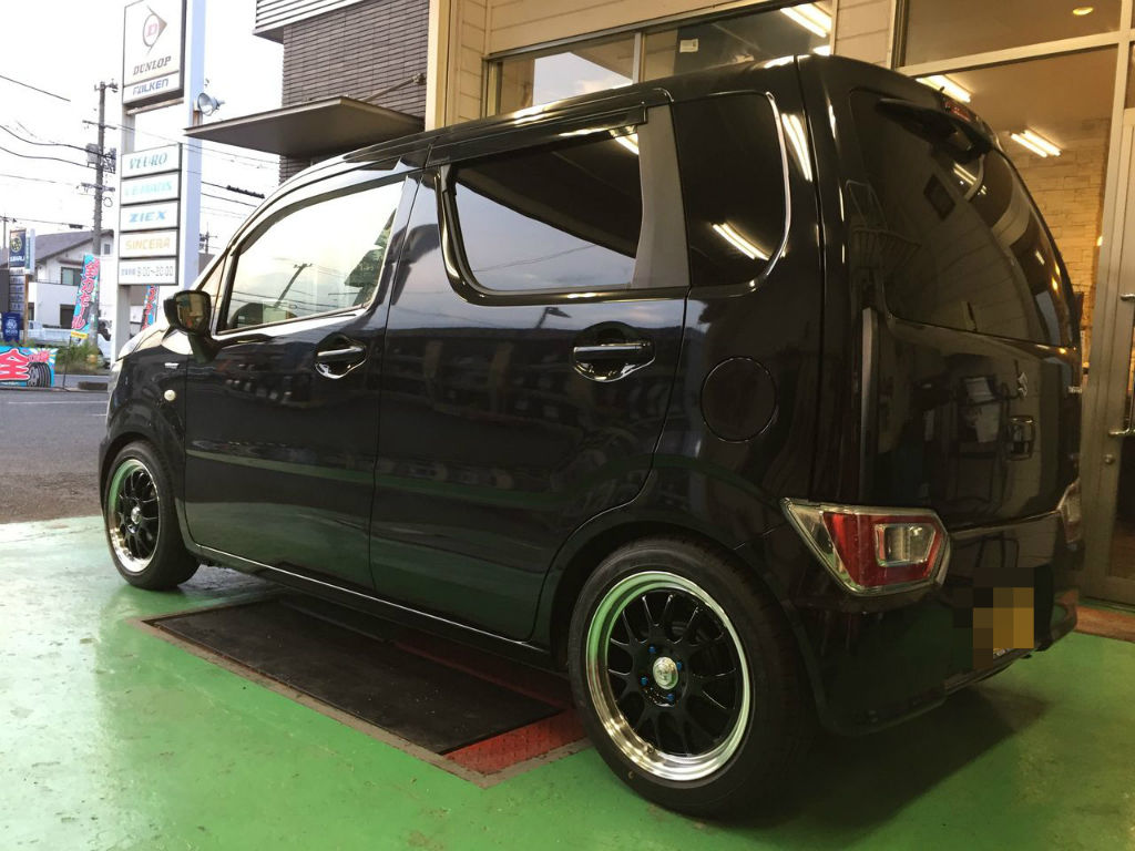 MH55S新型ワゴンRに15インチホイール装着 « 平山タイヤサービス＊店長の独り言＊