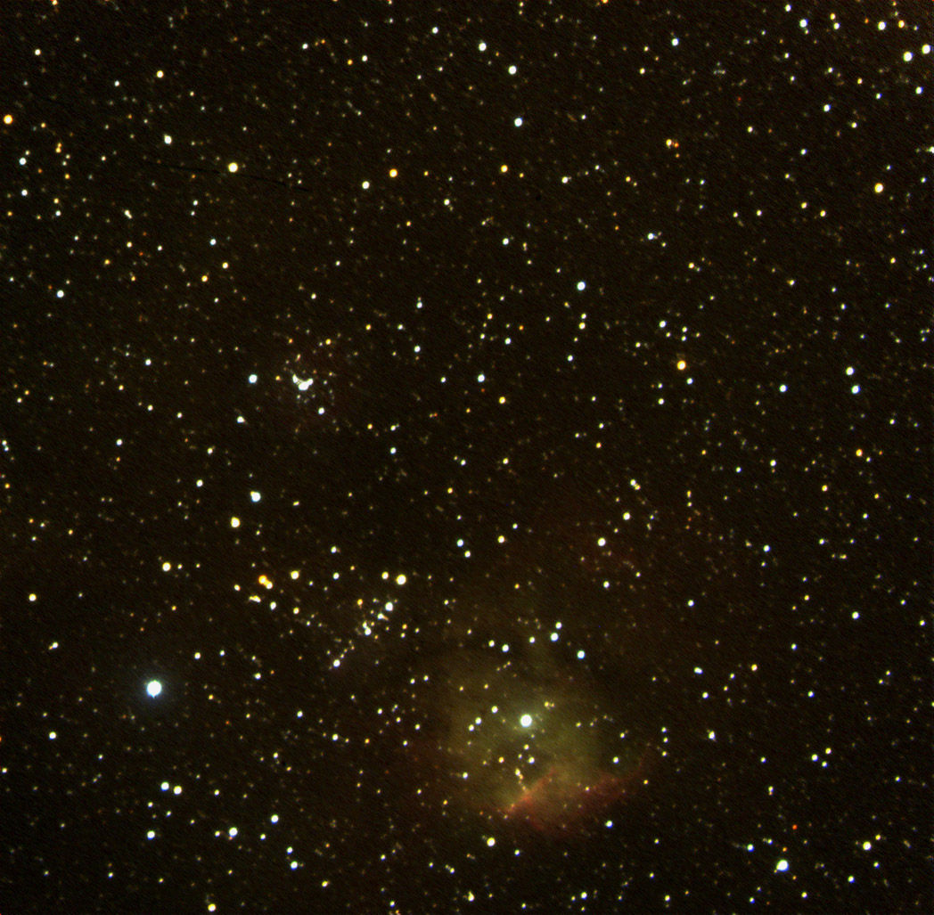 宇宙は両目で見るのが一番 : NGC2467 及びSh2-311