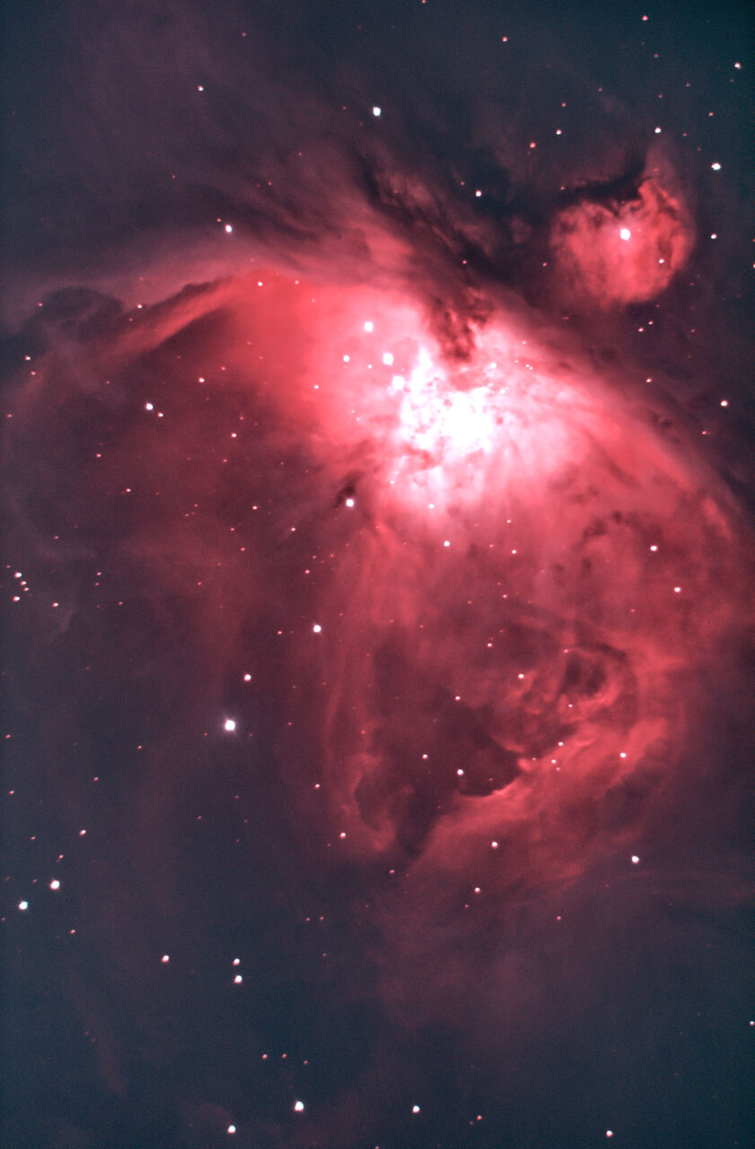 宇宙は両目で見るのが一番 : 大都会での今年初のM42 他