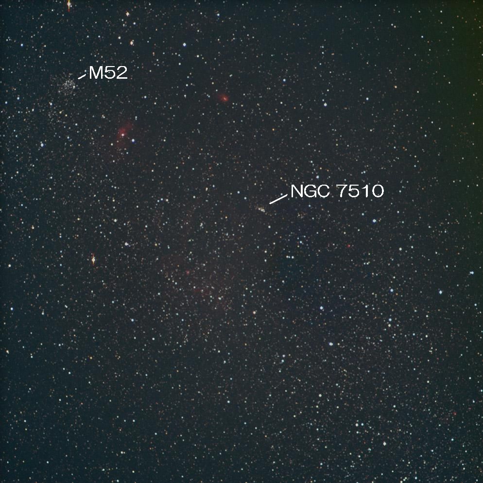 宇宙は両目で見るのが一番 : NGC7510