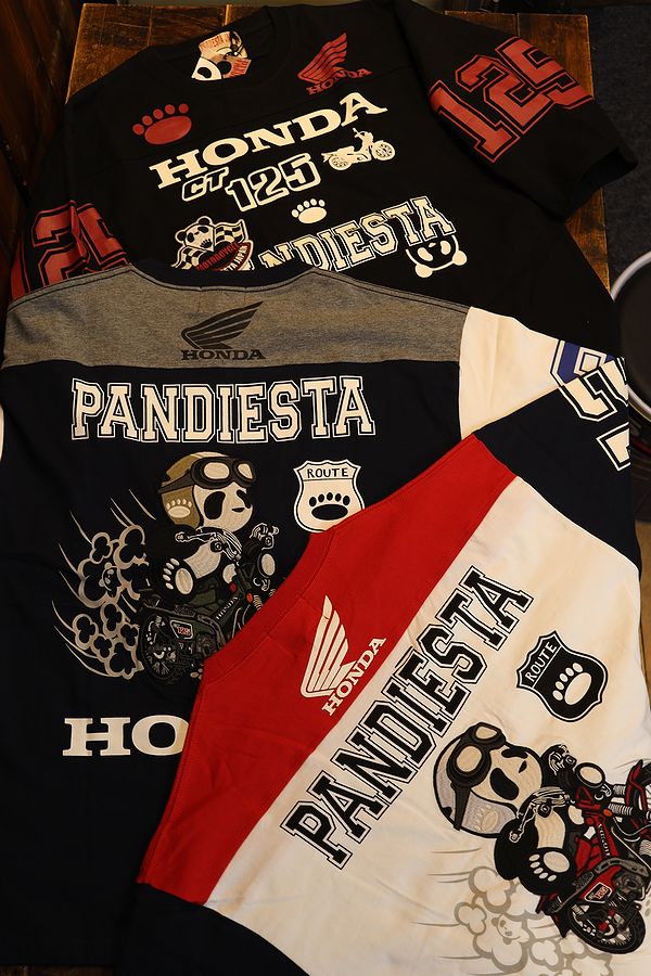HONDA×PANDIESTAコラボ商品が入荷！ : バイクウェアとアメカジ ショップHistory